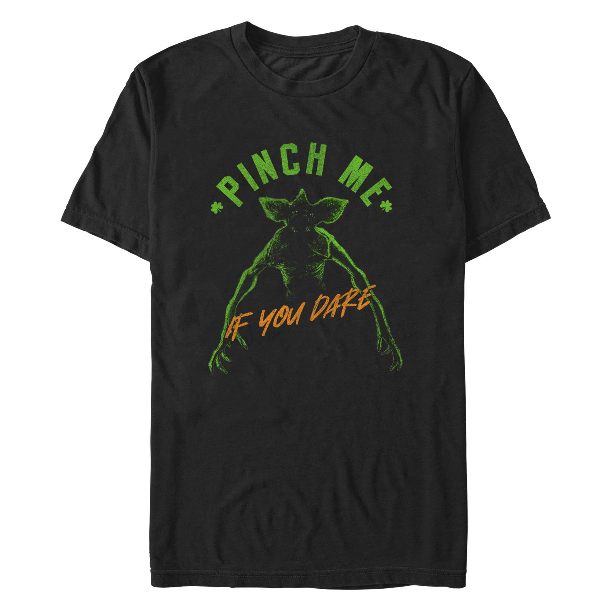 Netflix Men's Stranger Things St. Patrick's Day Demogorgon Pinch Me If ...