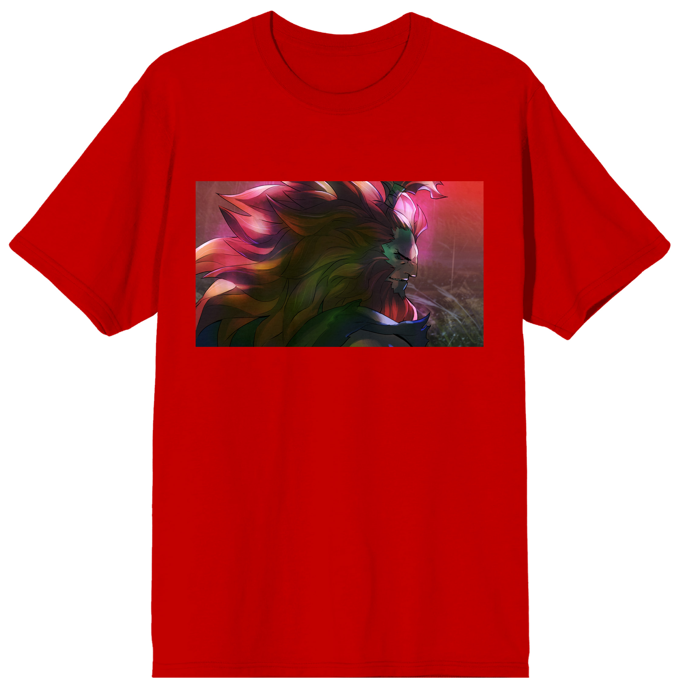 Men's Street Fighter V Akuma Character Men's Red Short Sleeve Graphic ...