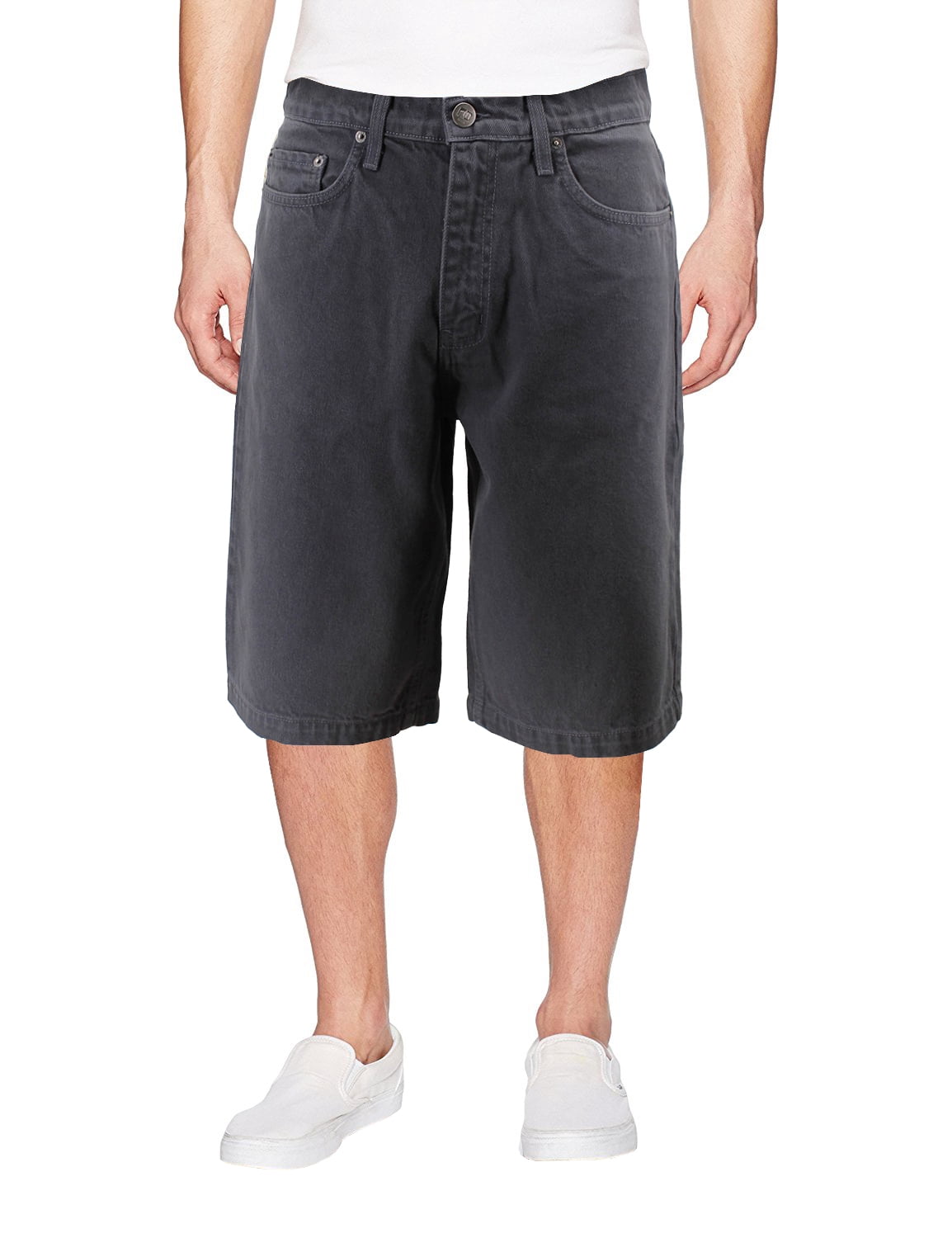 Men's Streetwear Baggy Fit Denim Jorts Premium Cotton Jean Shorts Made ...