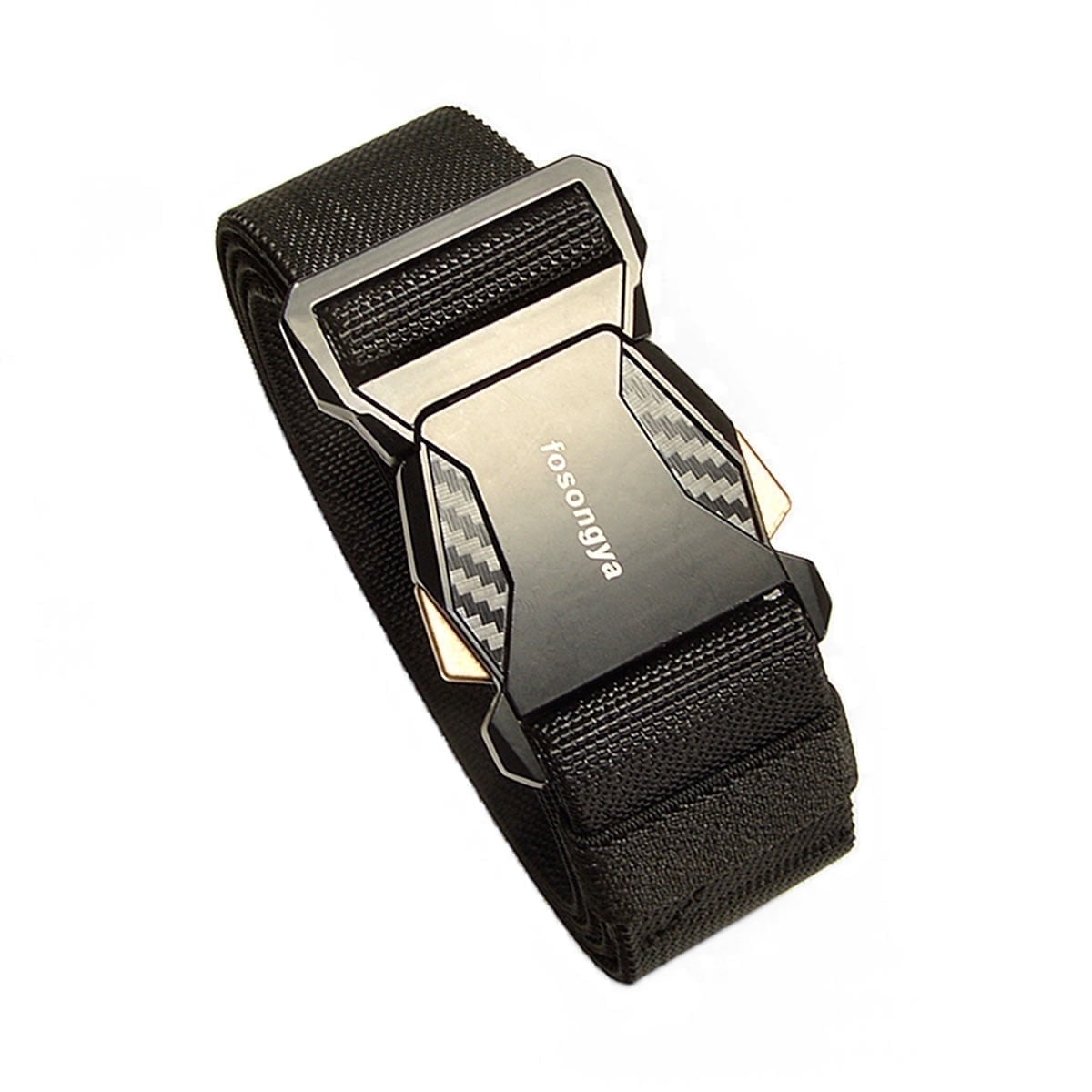 Fosongya Men's Heavy-Duty Work Belt with Quick-Release Buckle ...