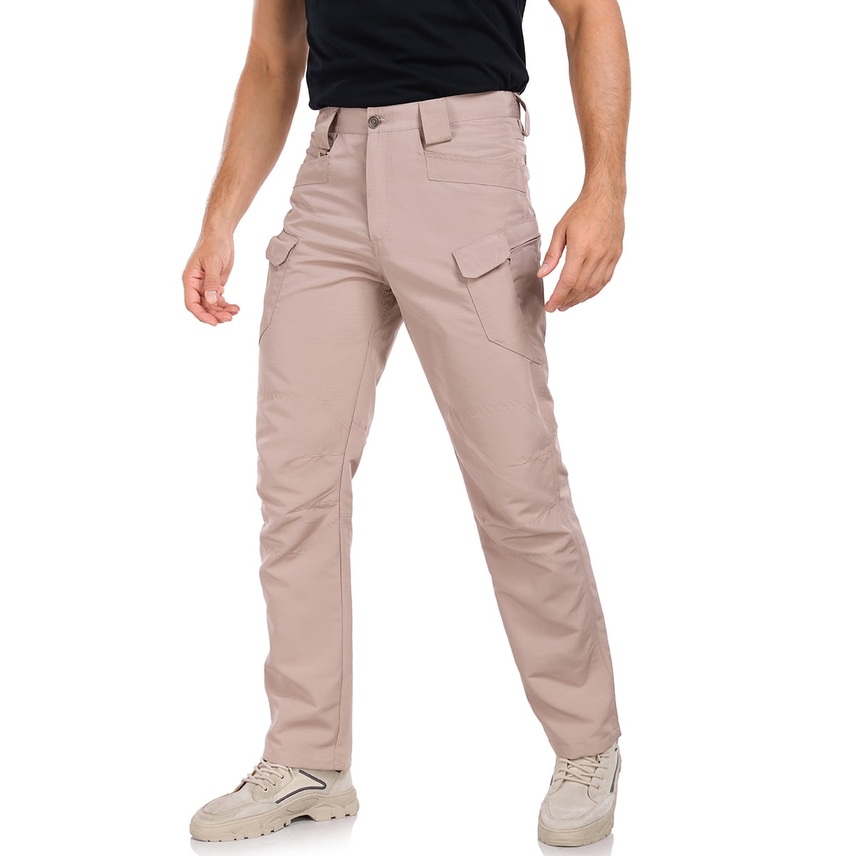 Mowujeit Men's Tactical Pants Lightweight Cargo Pant Outdoor Water ...