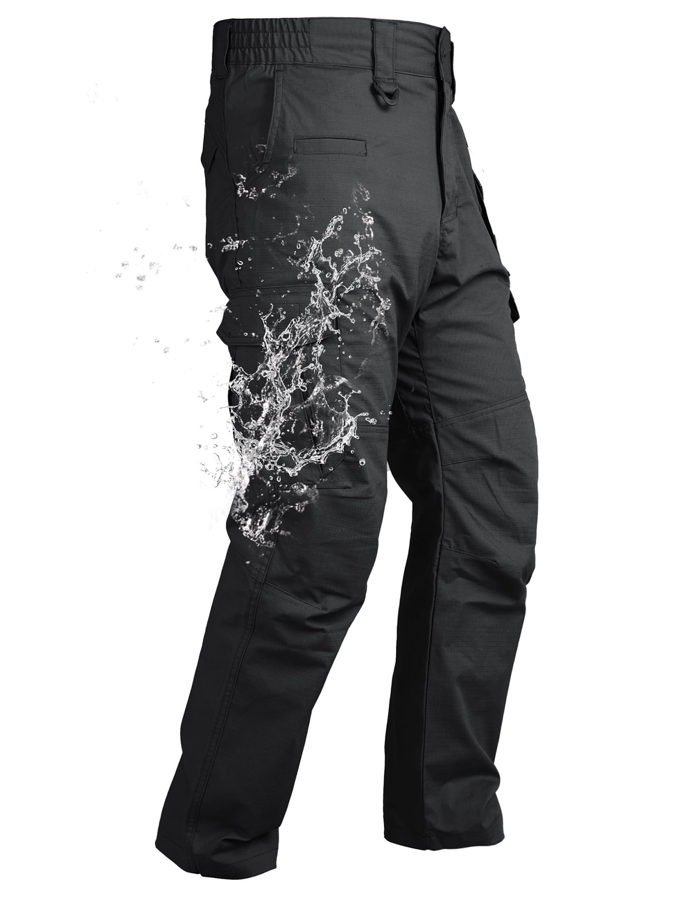 Men's Stretch Work Pants, Breathable Ripstop Cargo Pants, Outdoor ...