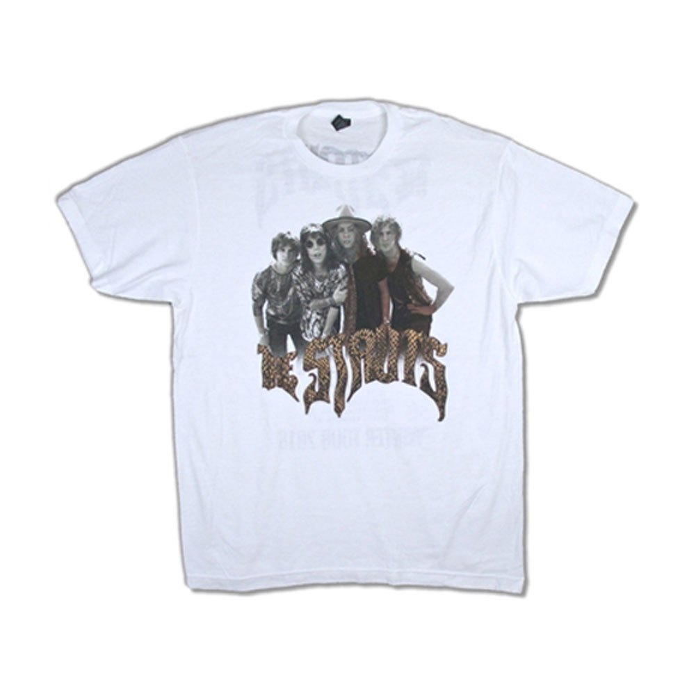 Men's Struts Snake Skin 2016 Tour T-shirt Large White - Walmart.com