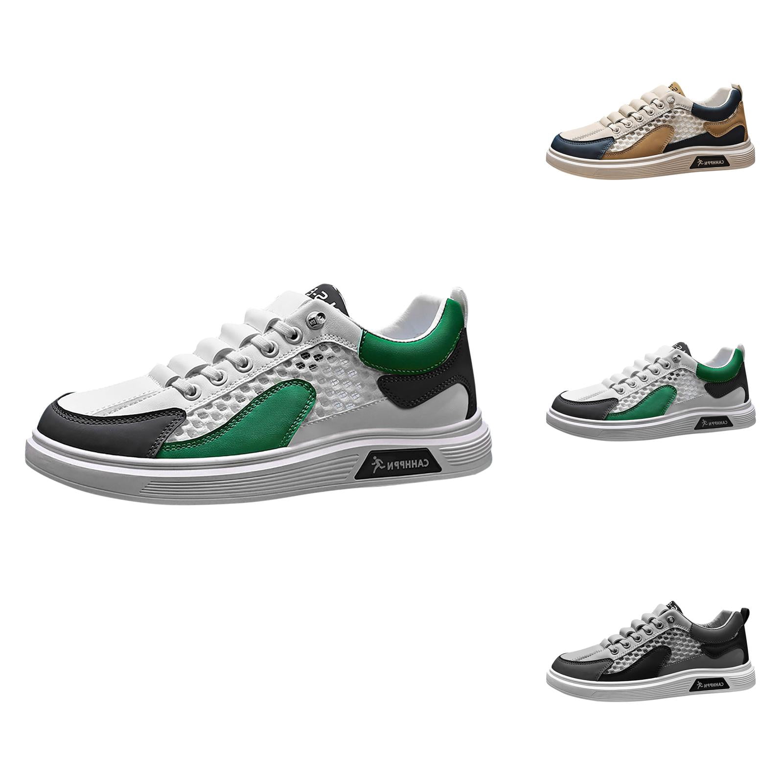 Men's Summer Breathable Mesh Casual Shoes Fashion Hollow Soft Soled ...