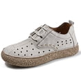 Men’s Summer Casual Oxford Sneakers Breathable Hollow Out Walking Shoes ...