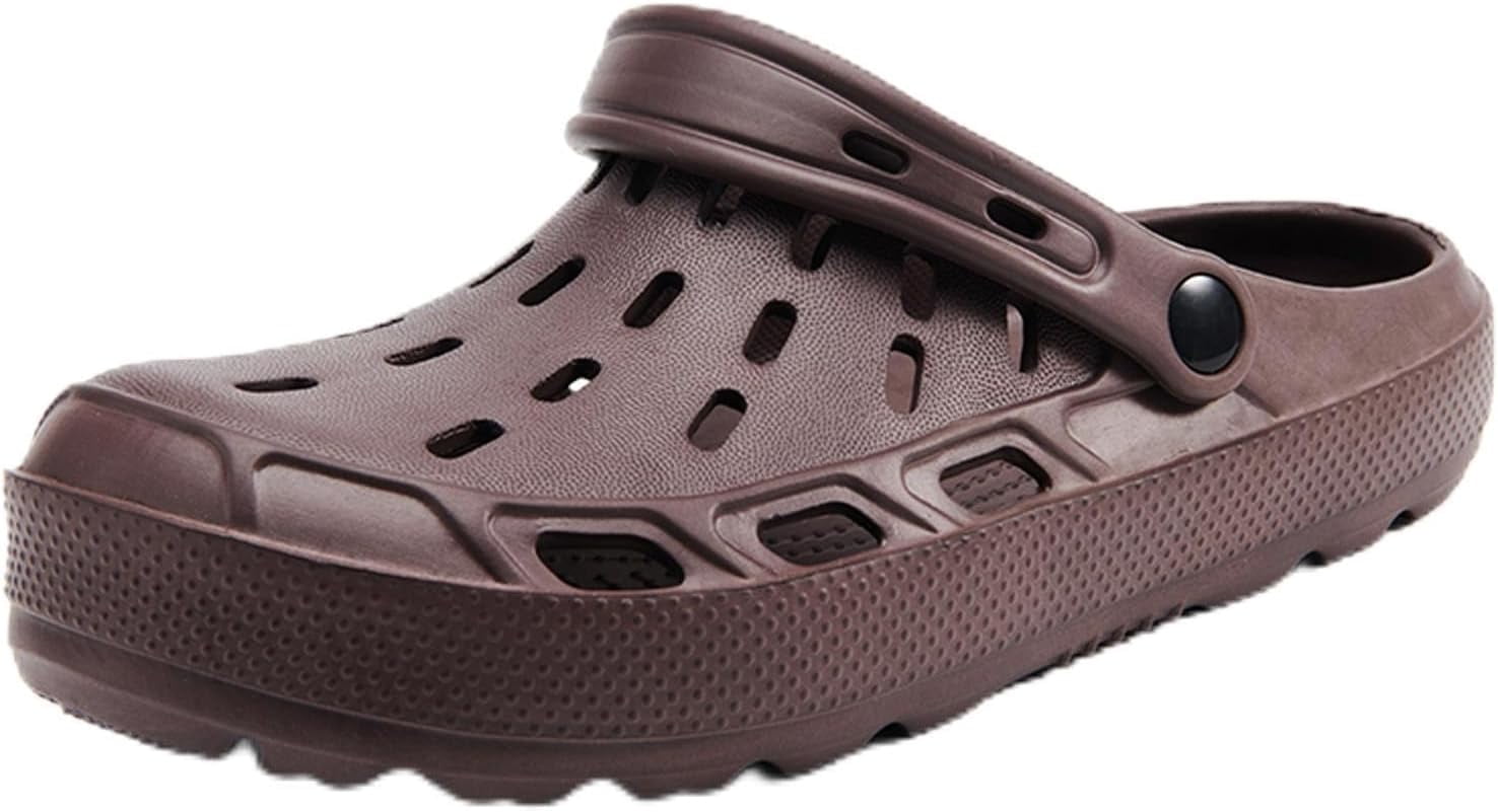 Men's Summer Clog Shoes Classic Mules for Outdoor Breathable Slip-On ...