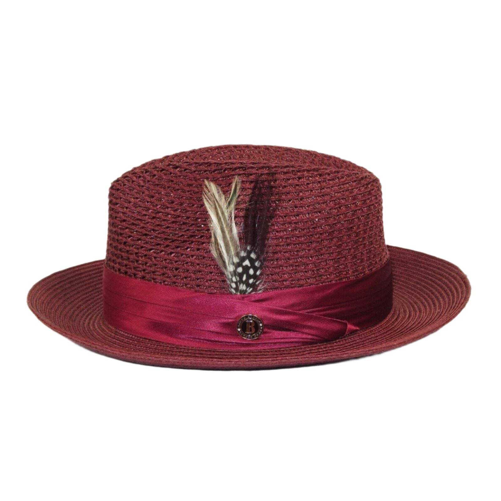Men's Summer Spring Braid Straw style Hat by BRUNO CAPELO JULIAN JU912 ...