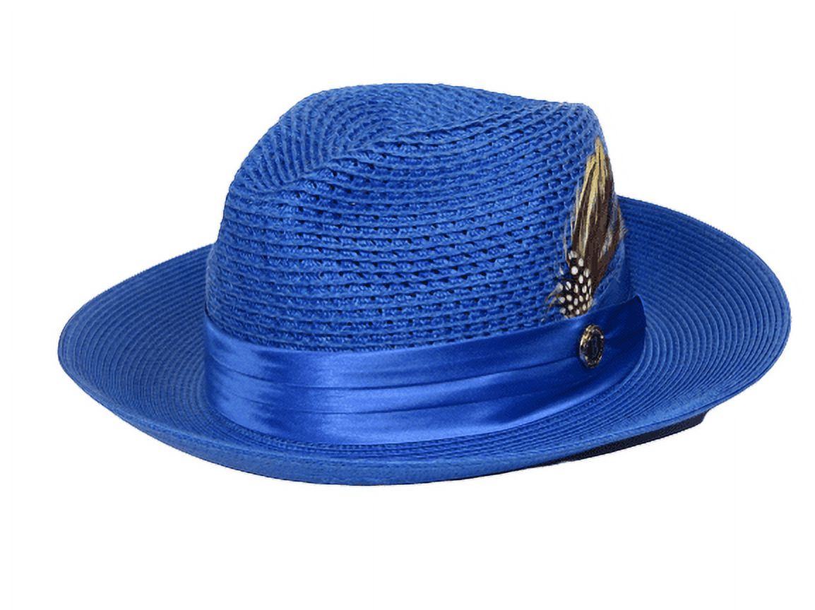 Men's Summer Spring Braid Straw style Hat by BRUNO CAPELO JULIAN JU922 ...