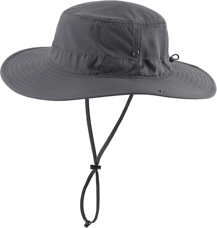 Men's Sun Hat UPF 50+ Wide Brim Bucket Hats for Fishing Hiking ...