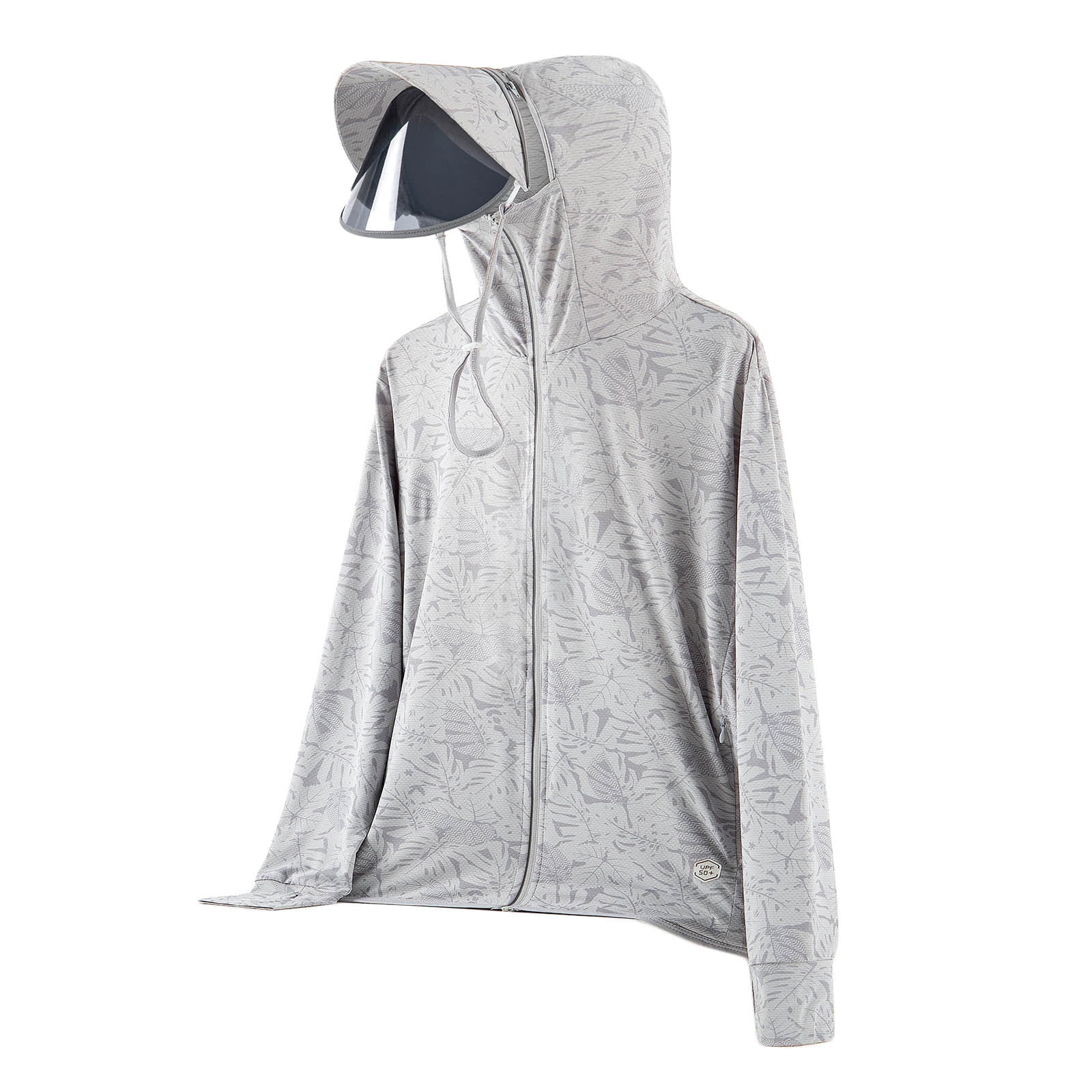 Men's Sun Protection Hoodie Jacke UPF 50+ Long Sleeve Sun Shirts with ...