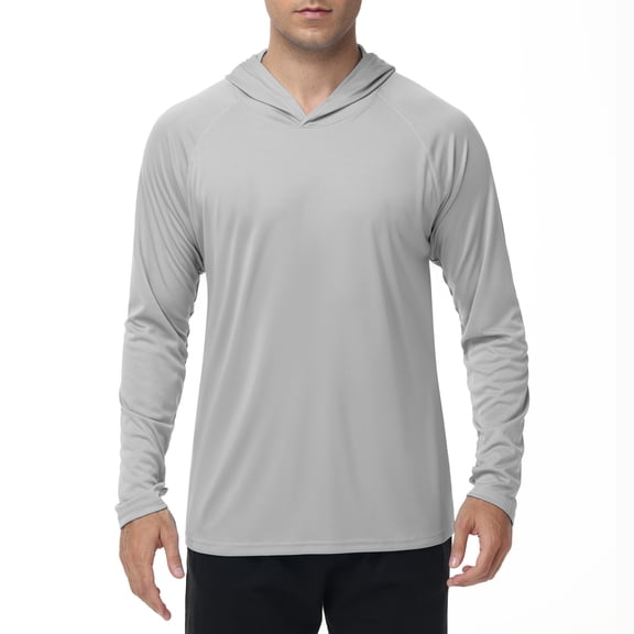 BdTemWBs Men's UPF 50+ Sun Protection UV Shirt Hoodie Quick Dry ...