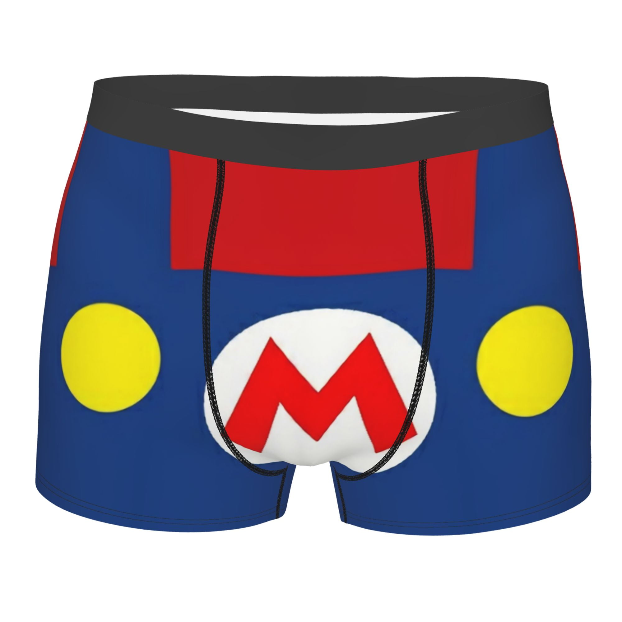 Men's Super-Mario Clothes Boxer Briefs Funny Boxer Shorts Hilarious Gag ...
