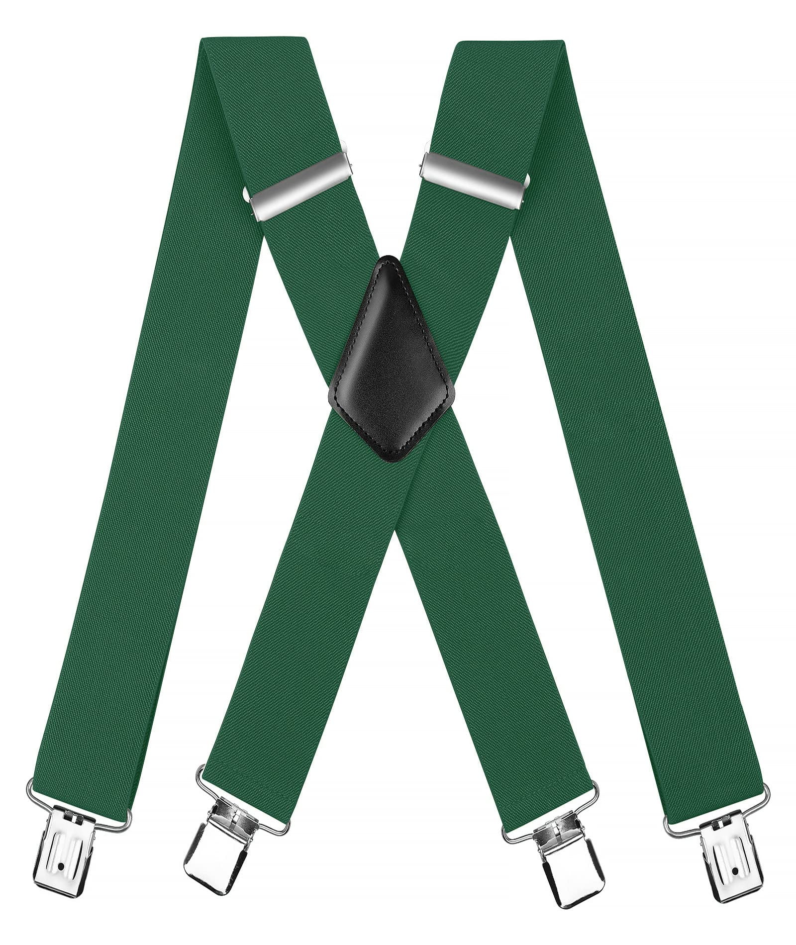 MINKUROW Men's Suspender Trousers Braces with Strong 2 inch Wide 4 ...