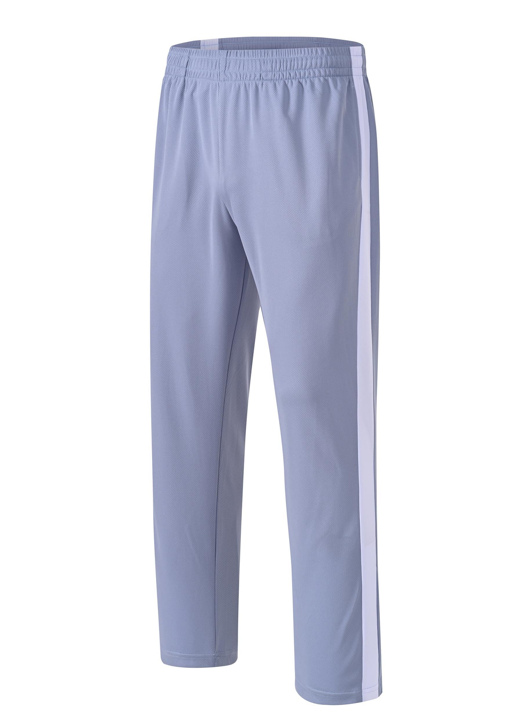 Men's Sweatpants Athletic Lounge Pants Open Bottom Casual Jersey Pants ...