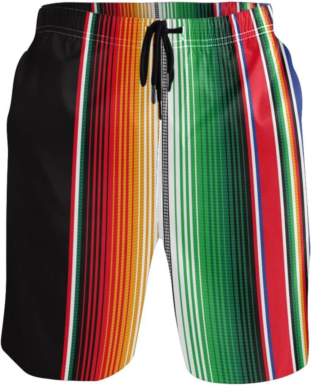 Men's Swim Trunks Mexican Serape Blanket Stripes Swimming Trunks Quick ...