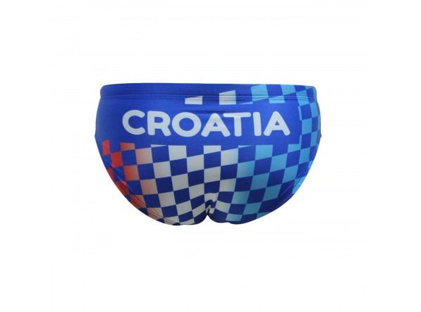 Men's Swimsuit Brief Athletic Swimwear MTS Croatia, Water Polo ...