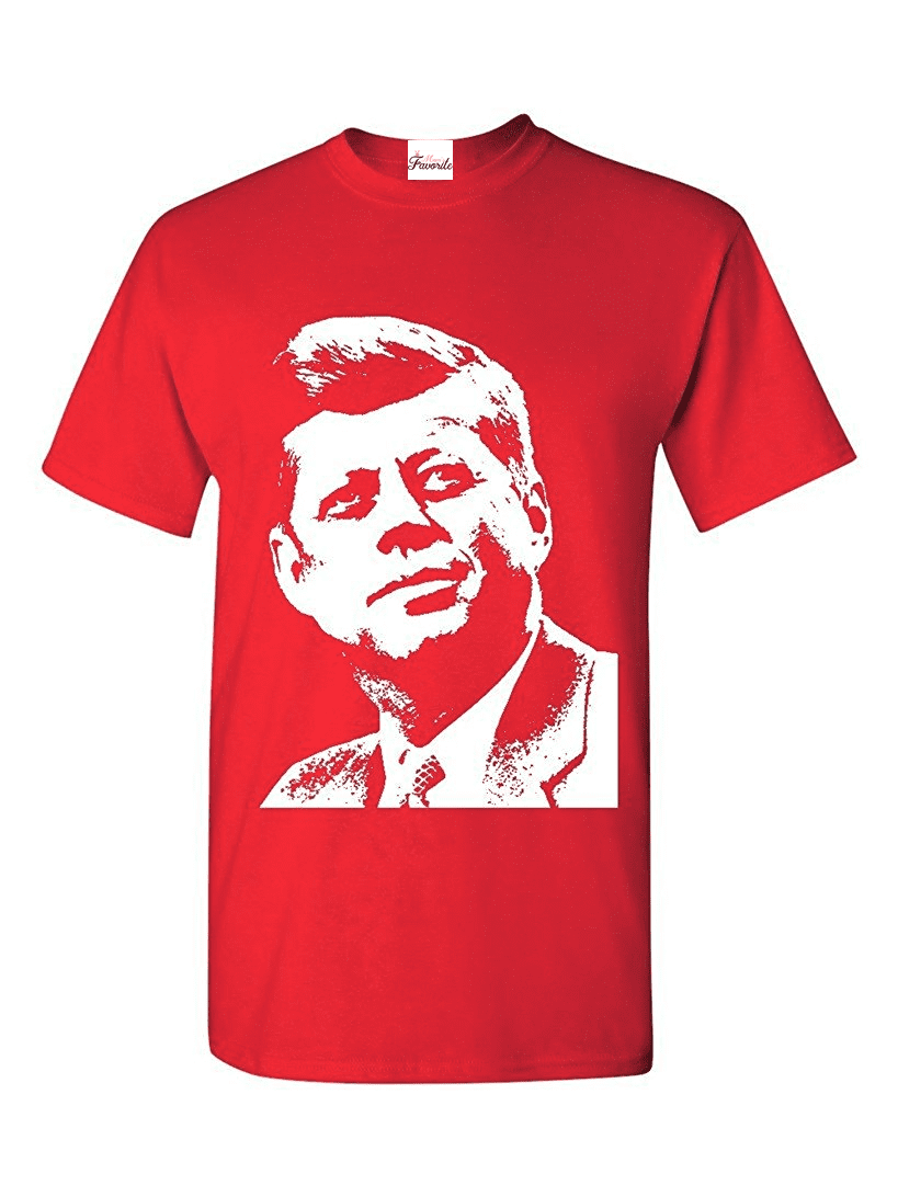 Men's T-Shirt Short Sleeve - President John F. Kennedy - Walmart.com