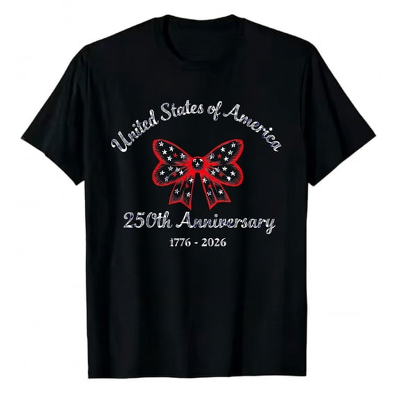 Men's T-Shirt United States Of America 250th Anniversary 1776 2026 Red ...