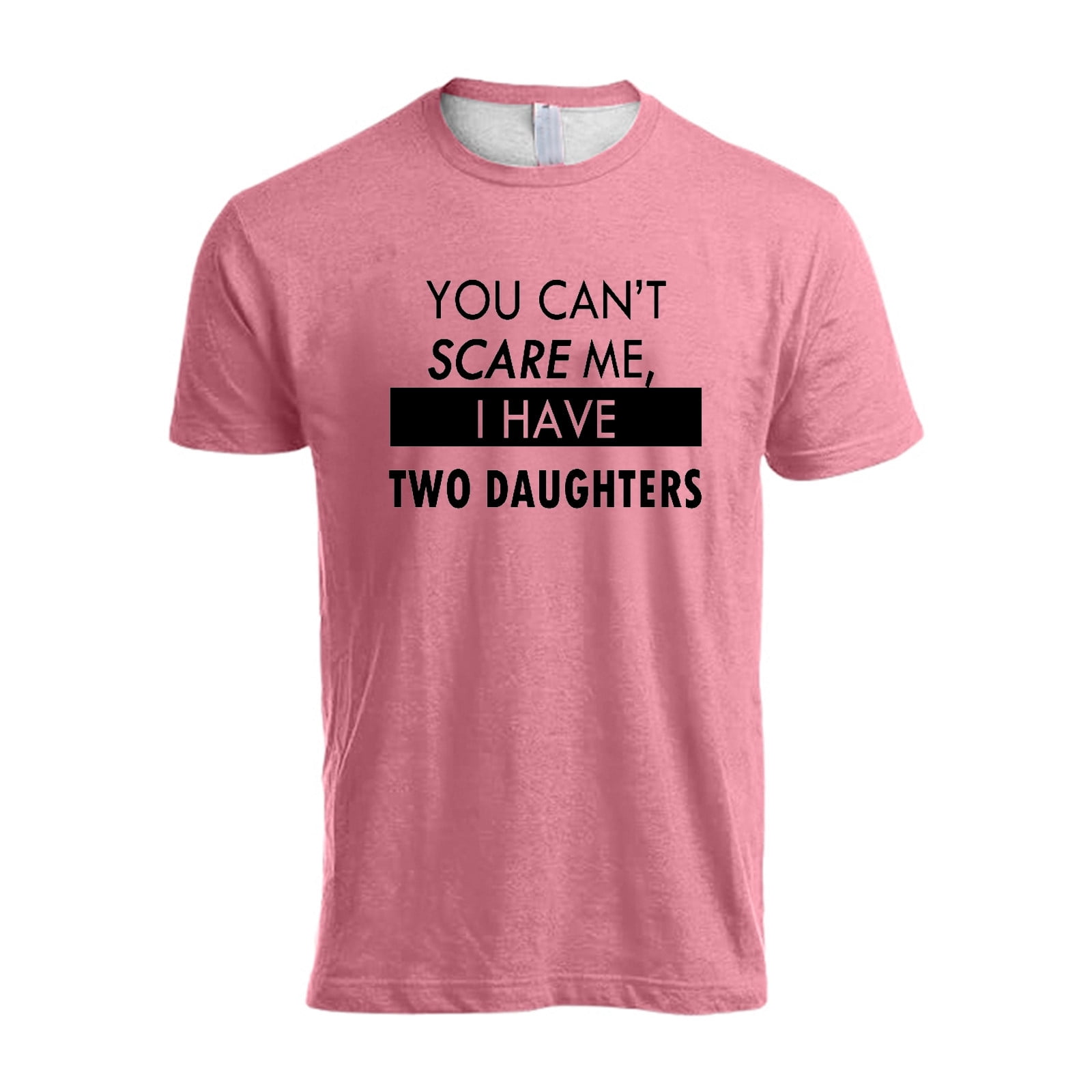 Men's T-Shirts Funny Dad Daddy Daughters Children Cute Joke Pink Going ...