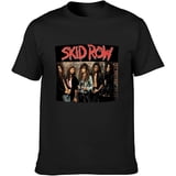 Men's T-Shirts Skid Row Band Group Photo Black - Walmart.com