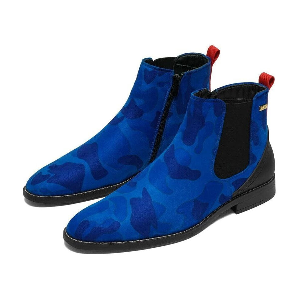 Men's TAYNO Chelsea Chukka Micro Suede Soft Comfortable Boot Victorian ...