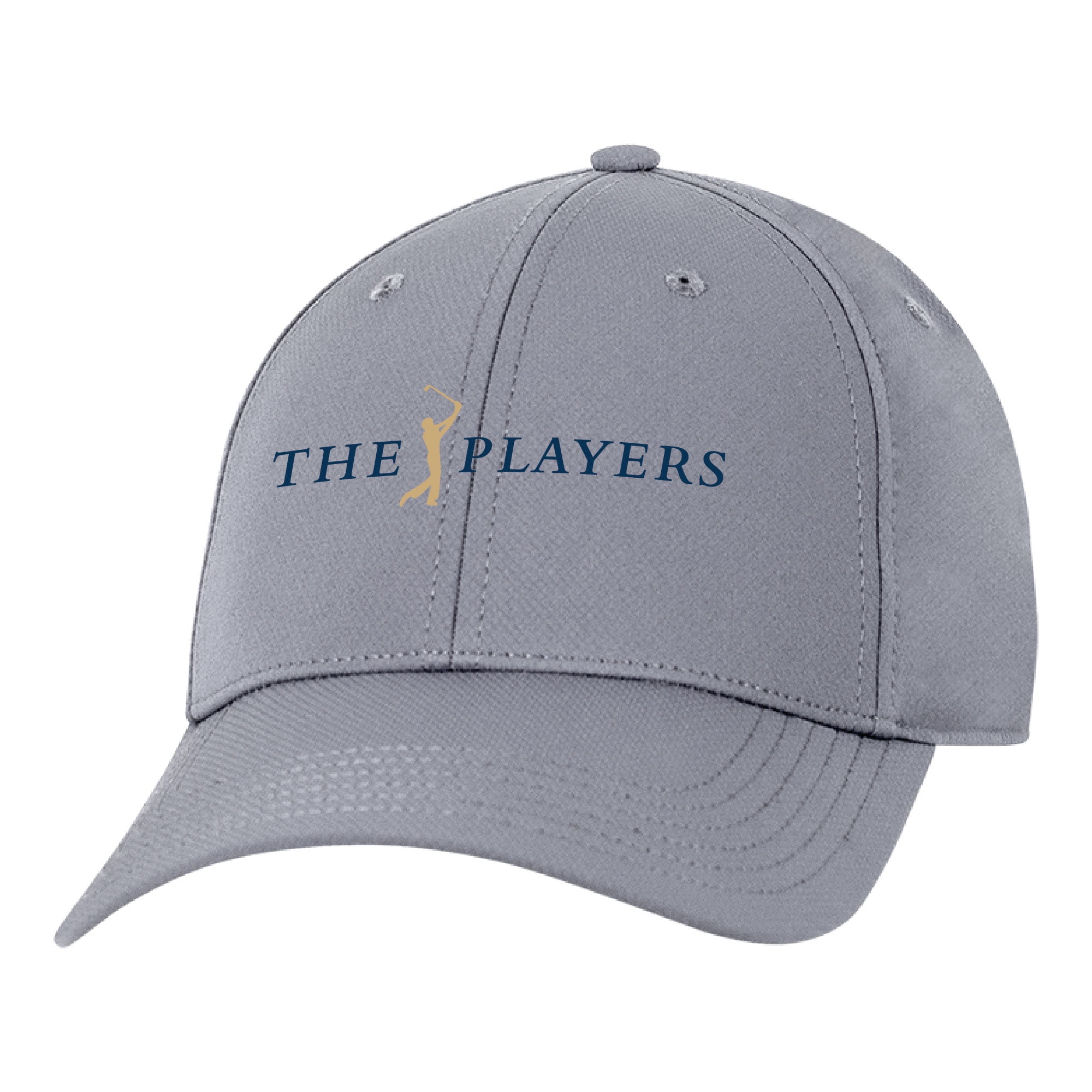 Men's THE PLAYERS Ahead Gray Stratus Structured Ultimate Fit Adjustable ...