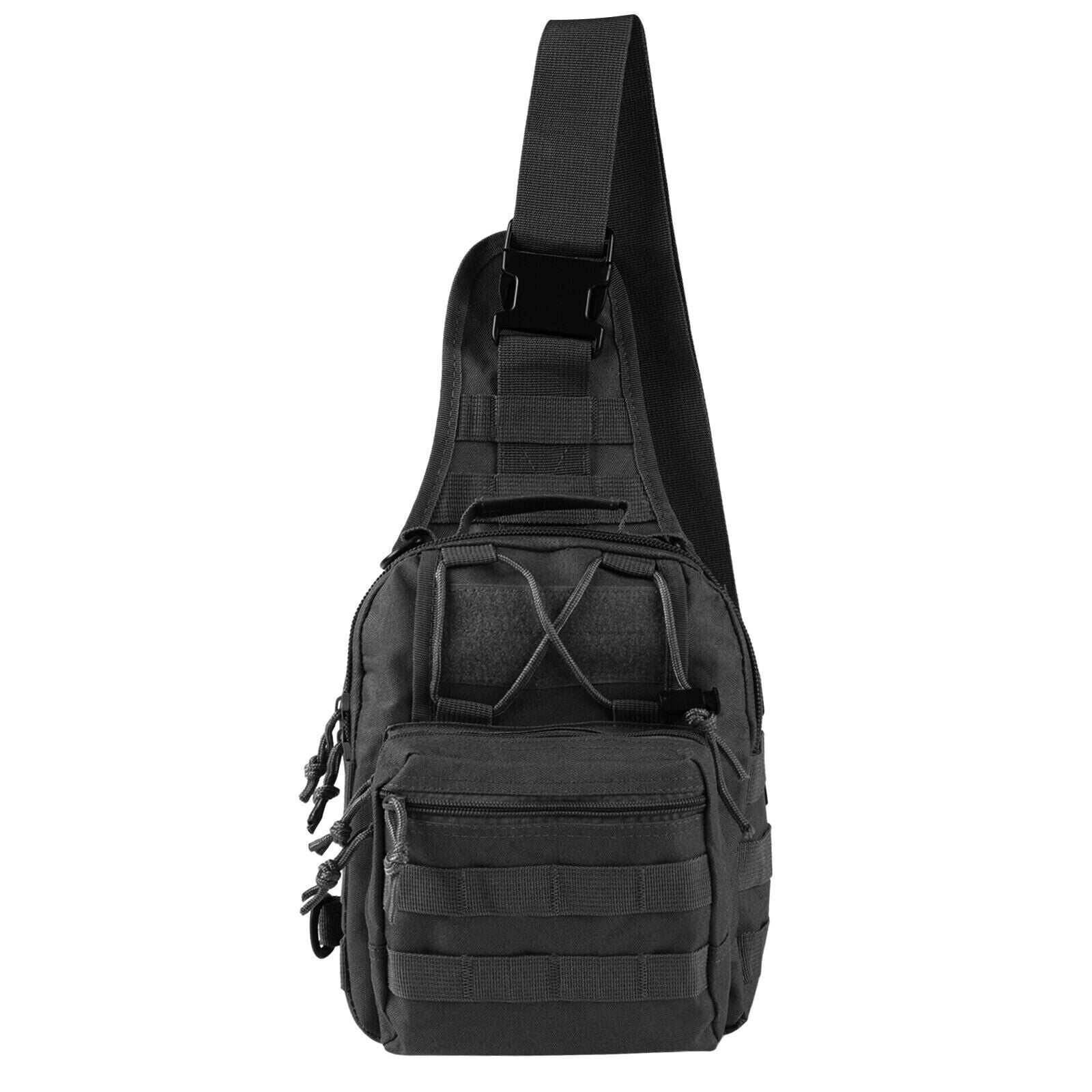 Men's Tactical Backpack with MOLLE System - Waterproof 600D Oxford ...