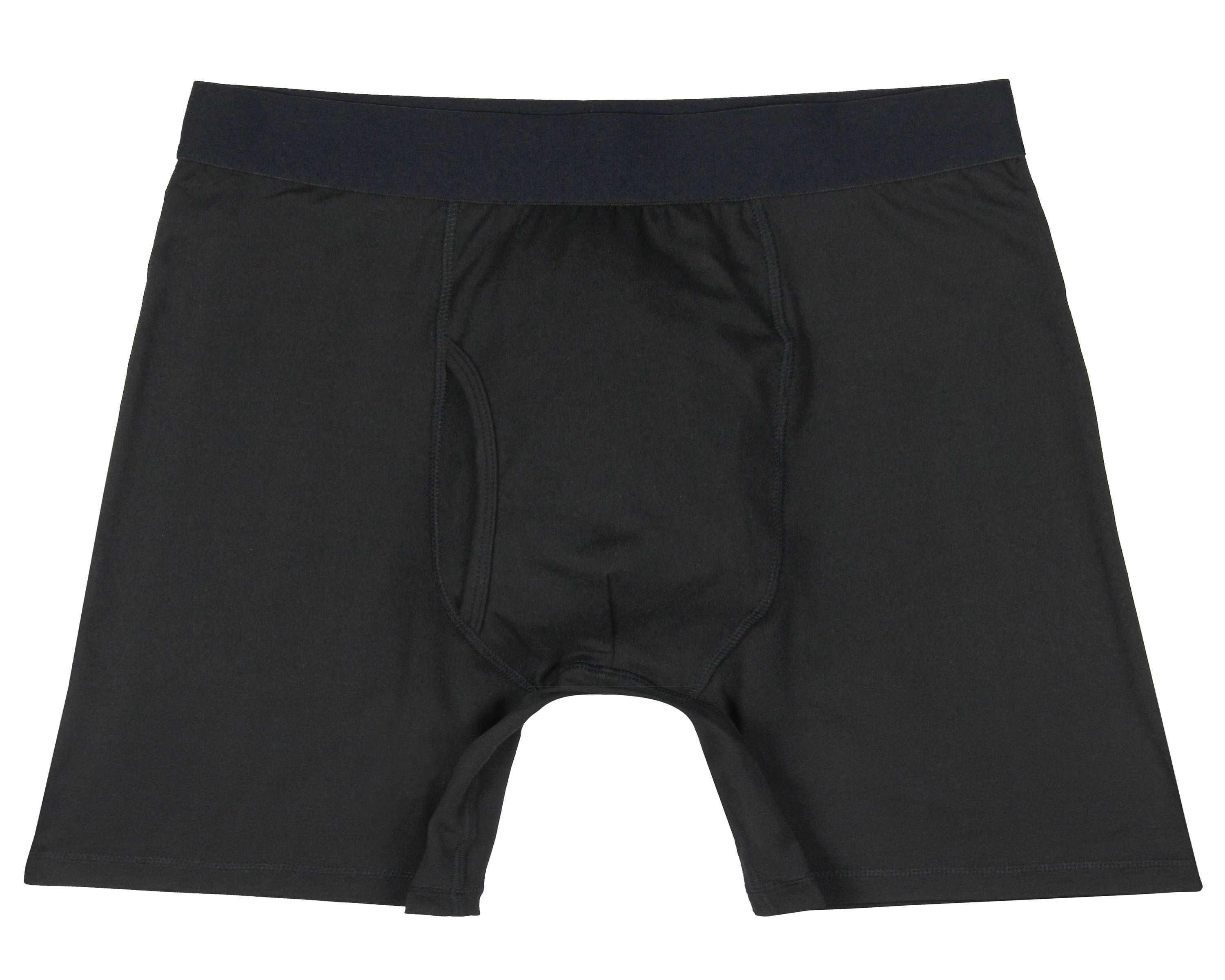 Men's Tag-Free Slim Fit Boxers Underwear Boxer Briefs For Adults ...