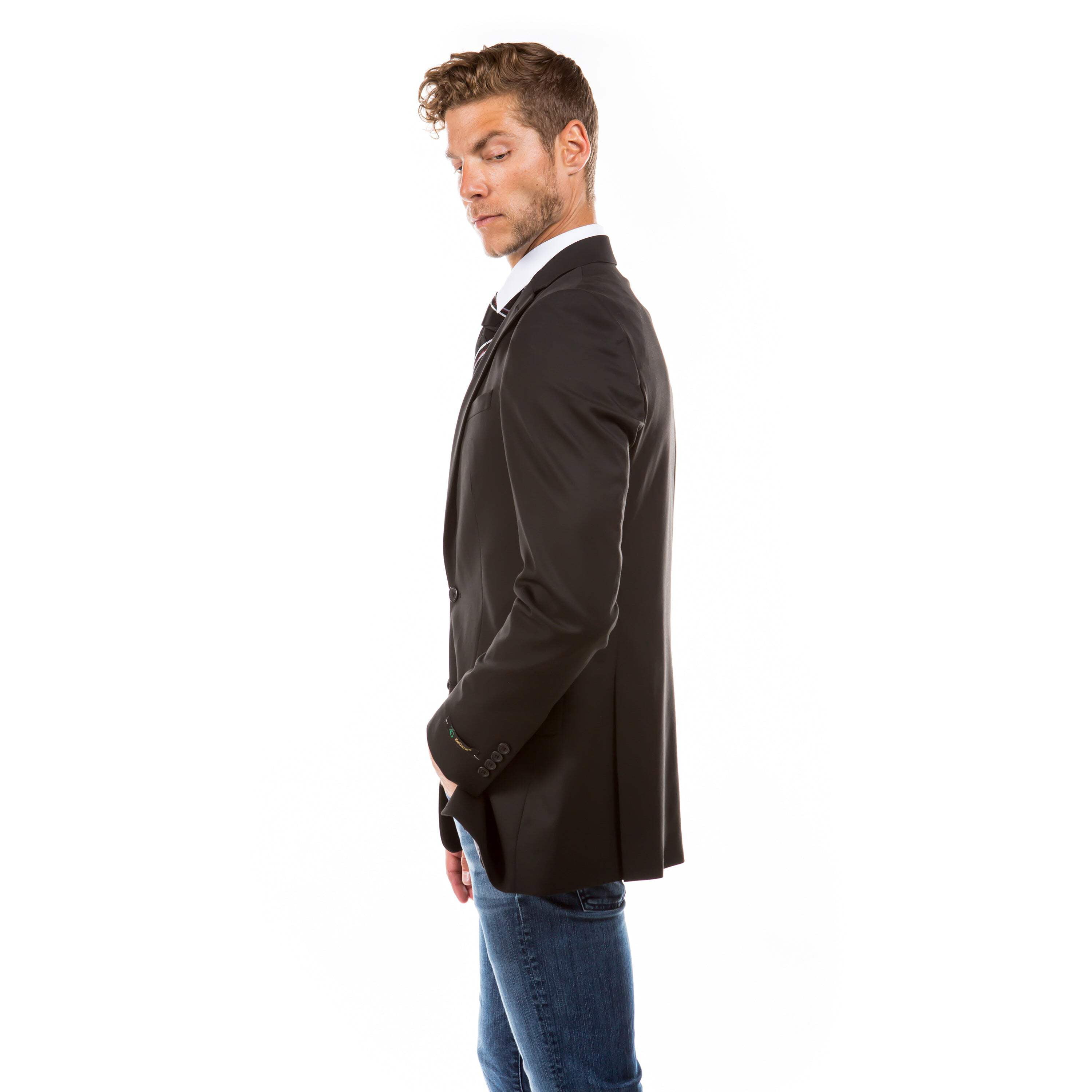 Men's Tailored-Fit Suits Separates Jacket - Walmart.com