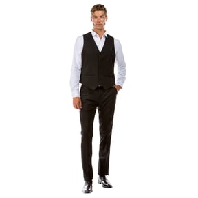 Synrgy by DXL Men's Big and Tall Men's Big & Tall Vest, Black, 3XLT ...