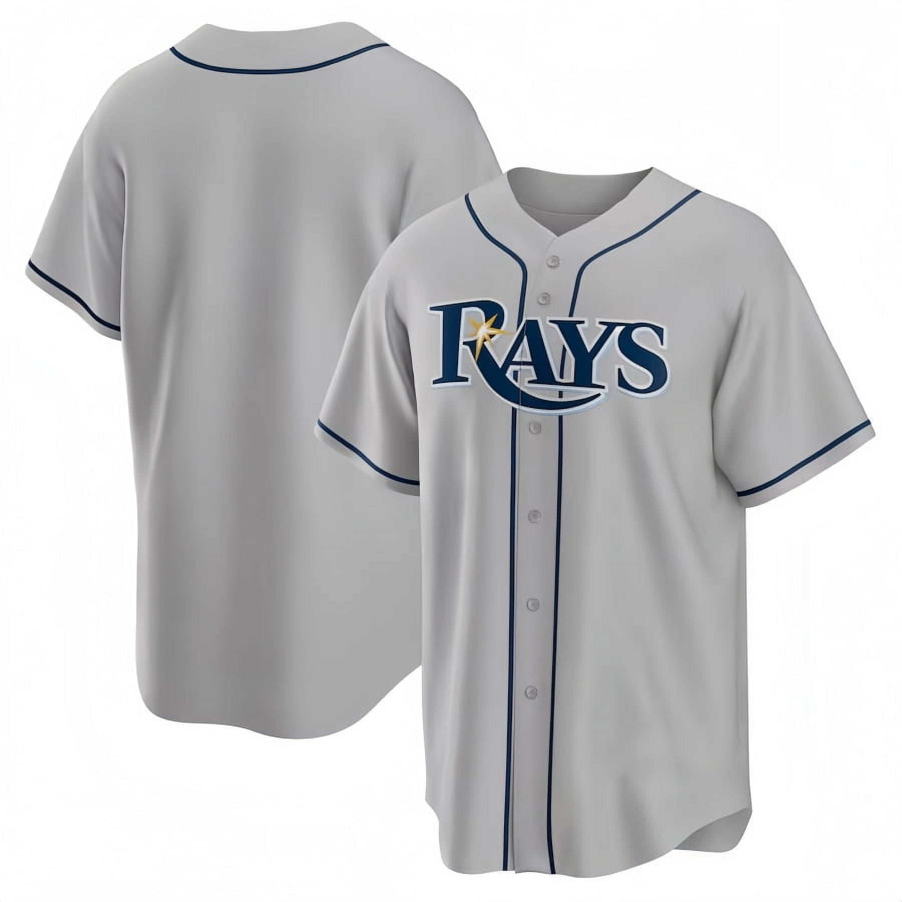 Men's Tampa Bay R Rays Jersey T-shirts Baseball Team Fans Gift Tee ...