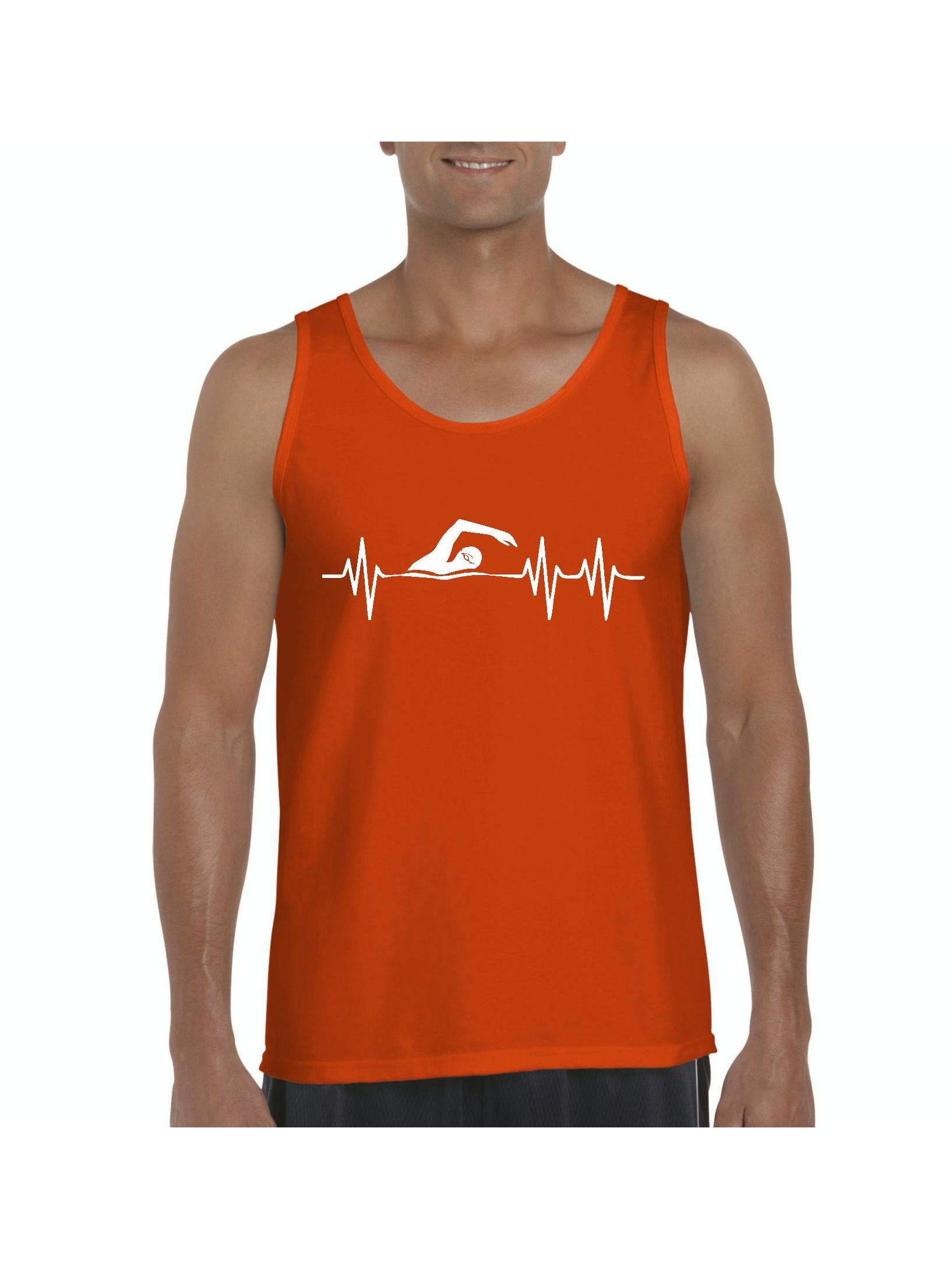 Wave Men's UV Sleeveless Tank Top - Swimwear for Adult Swimmers ...