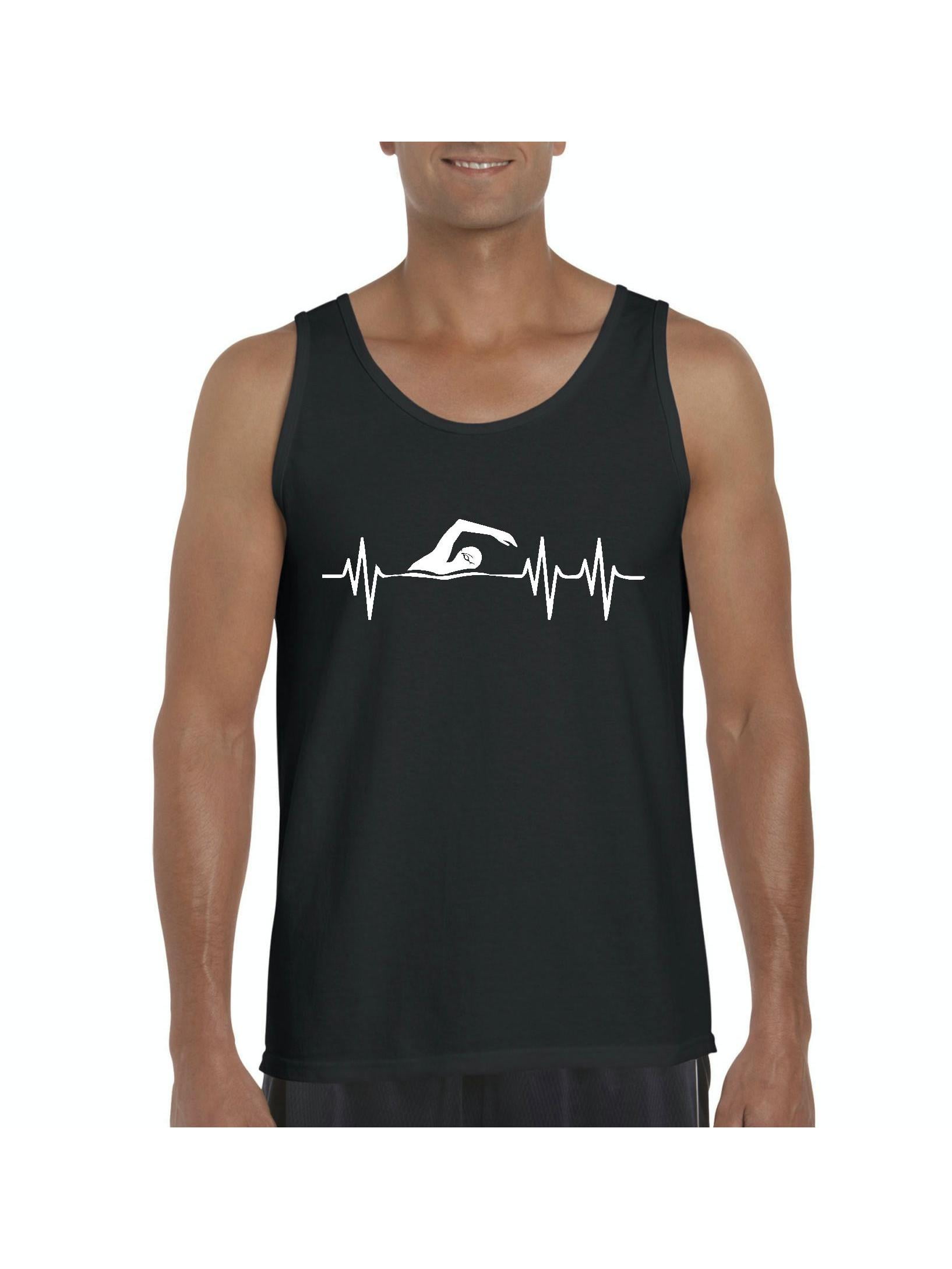 Men's Tank Top for Men - Swimming Swimmer - Walmart.com