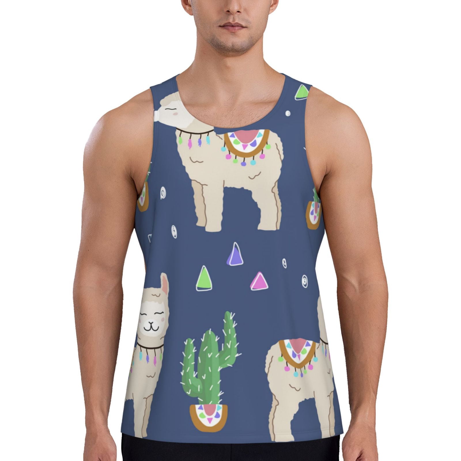 Men's Tank Tops Gym Sleeveless T Shirts Athletic Muscle Tee, Cute ...