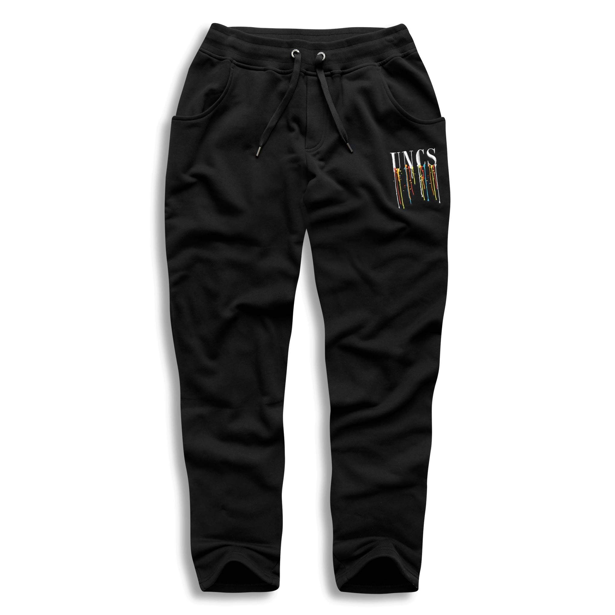 Men's Tapered Sweat Pants with Splash Design, Male, UNCS - Unlimited ...