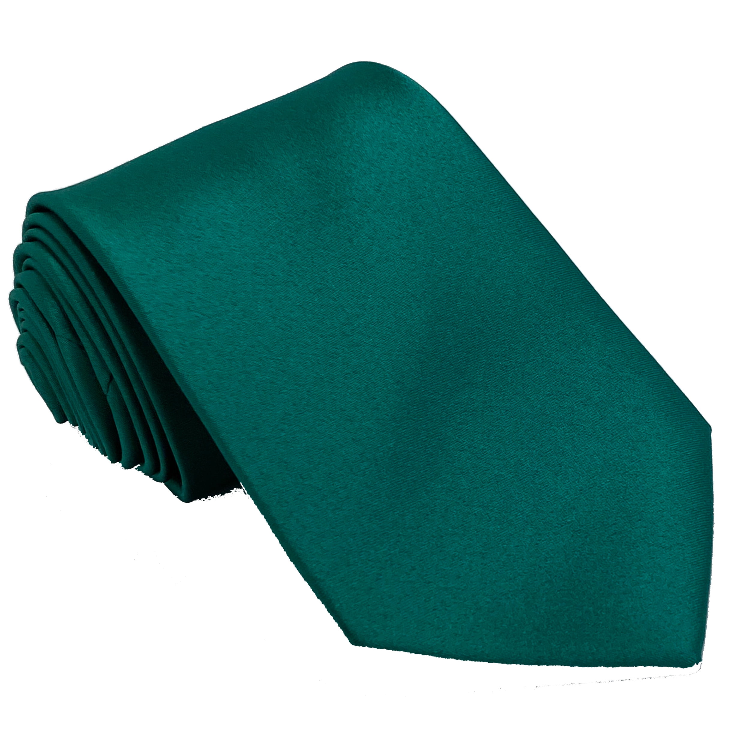 Men’s Teal Formal Satin Self-Tie Necktie in a Variety of Colors by ...