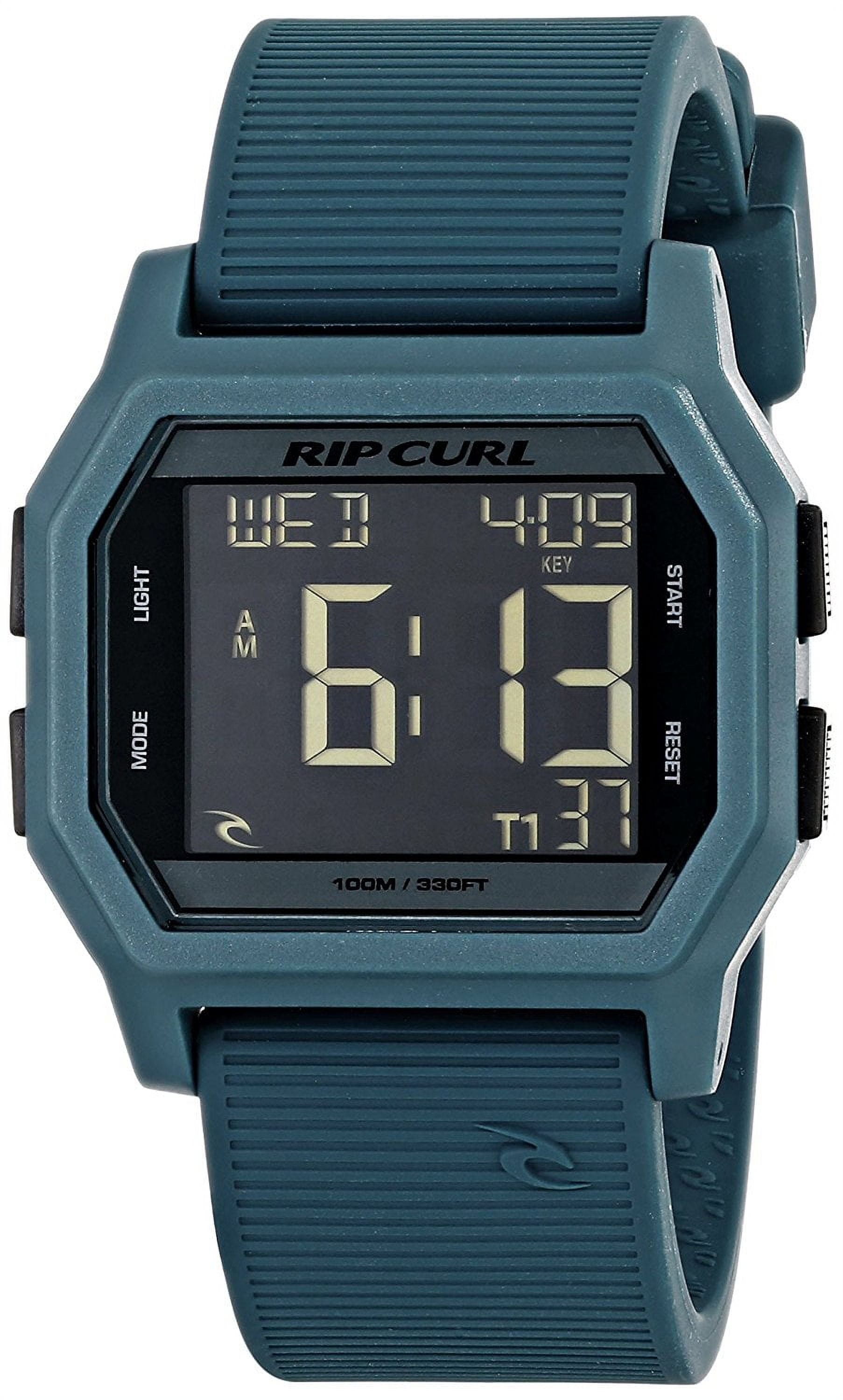Men's Teal Rip Curl Atom Digital Surf Watch A2701-TEA - Walmart.com