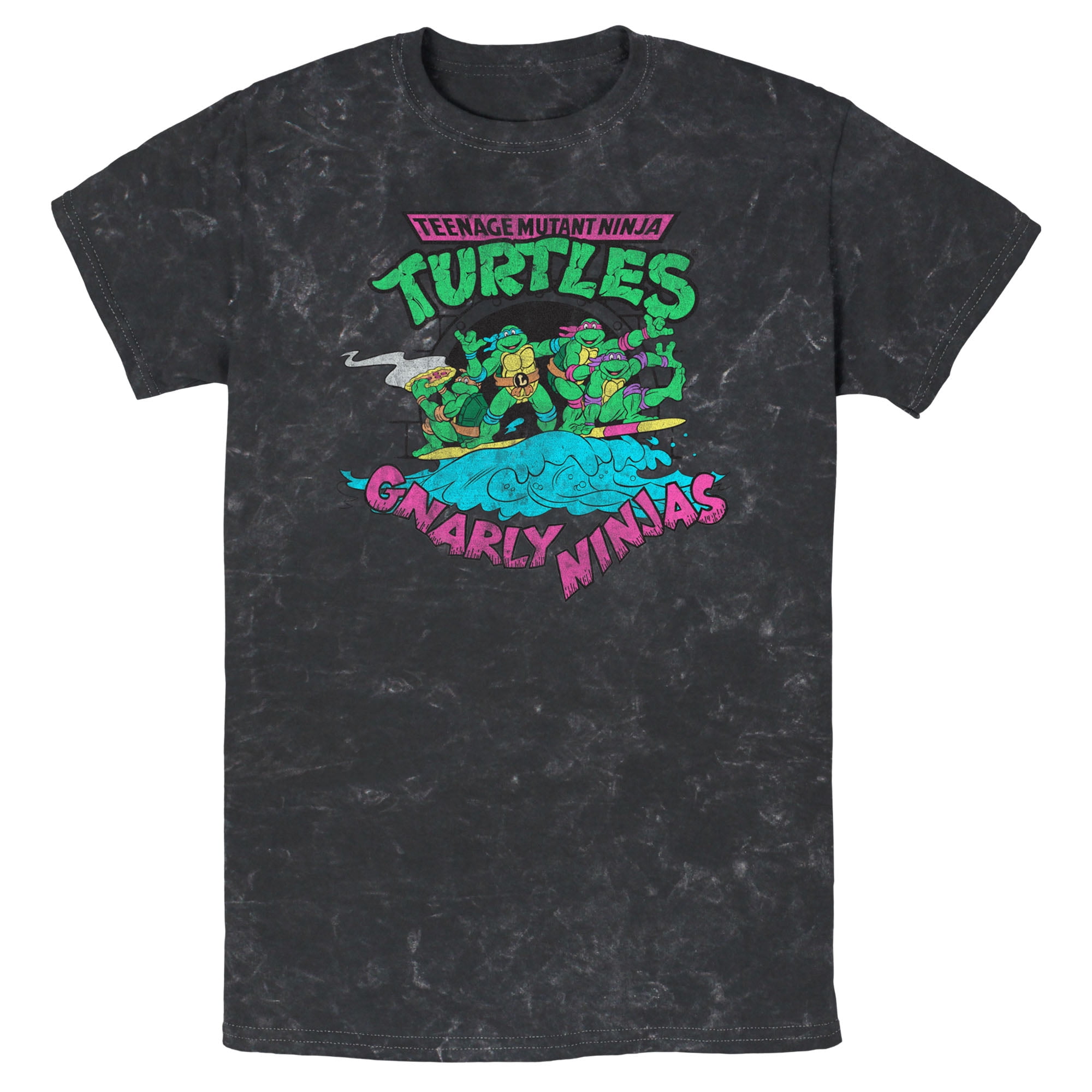 Men's Teenage Mutant Ninja Turtles Distressed Gnarly Ninjas Graphic Tee ...