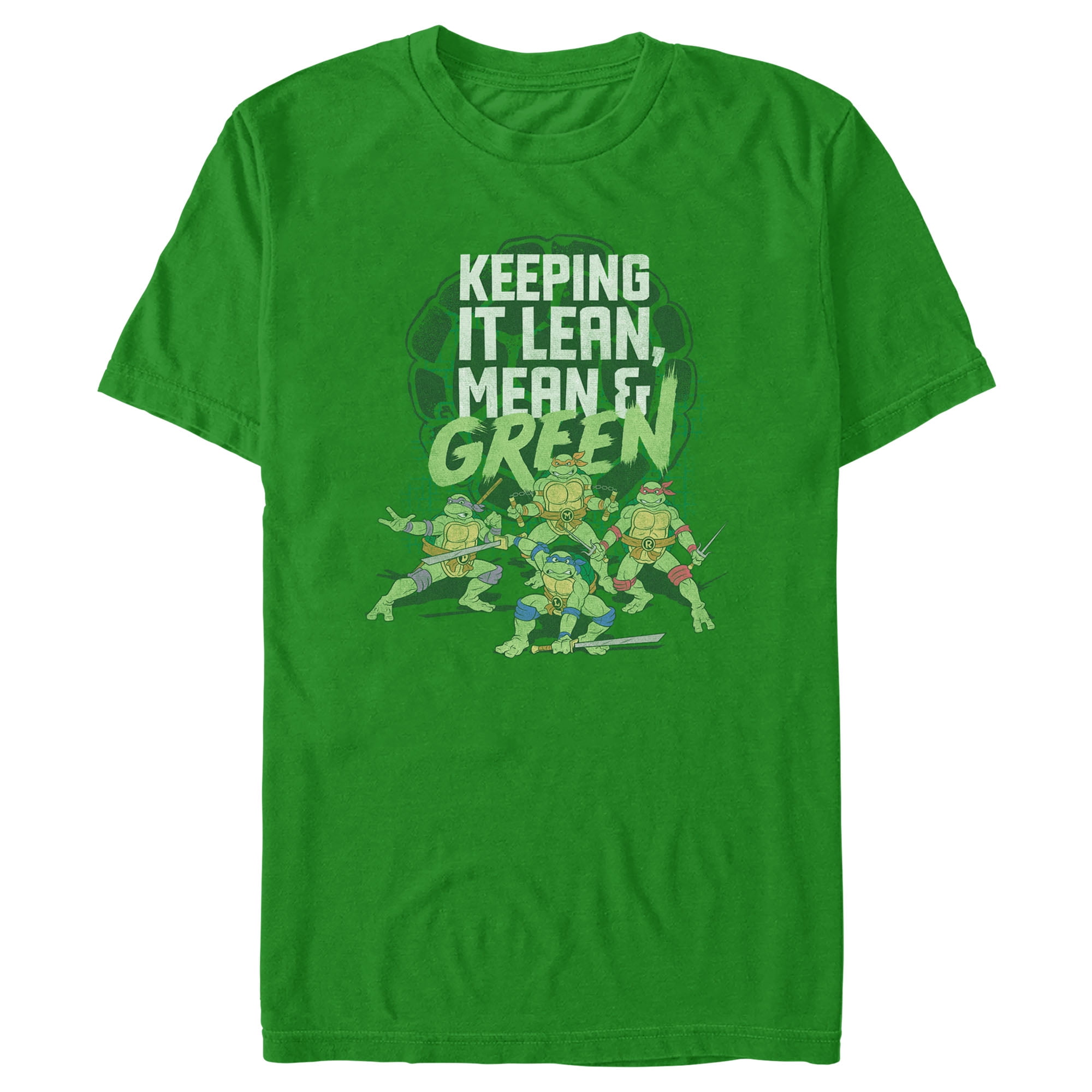 Men's Teenage Mutant Ninja Turtles Keeping It Lean, Mean, and Green ...