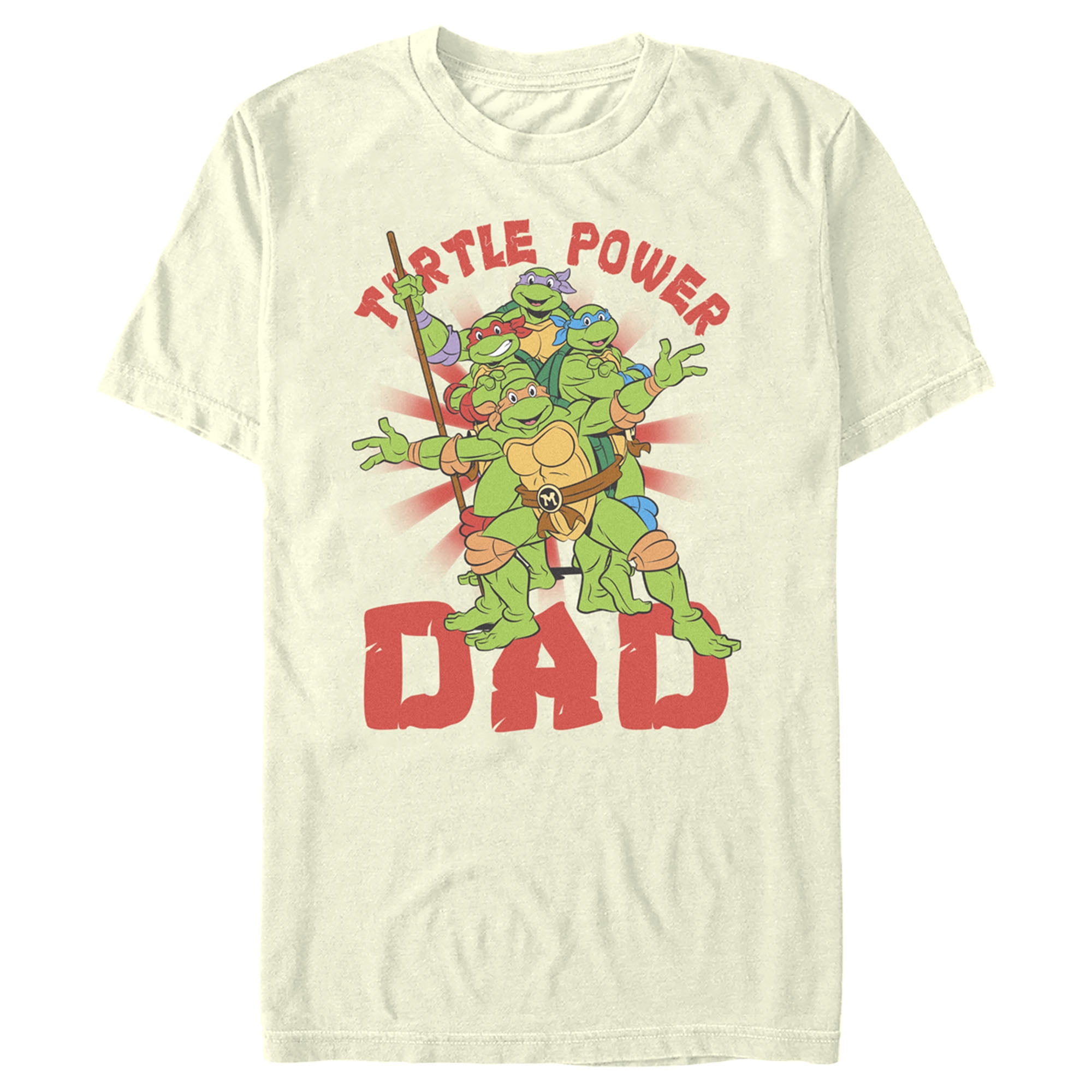 Men's Teenage Mutant Ninja Turtles Power Dad Turtle Brothers Graphic ...