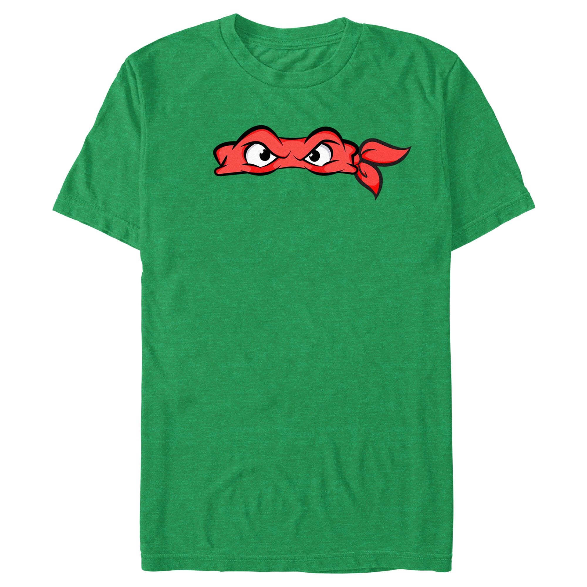Men's Teenage Mutant Ninja Turtles Raphael Angry Eyes Graphic Tee Kelly ...