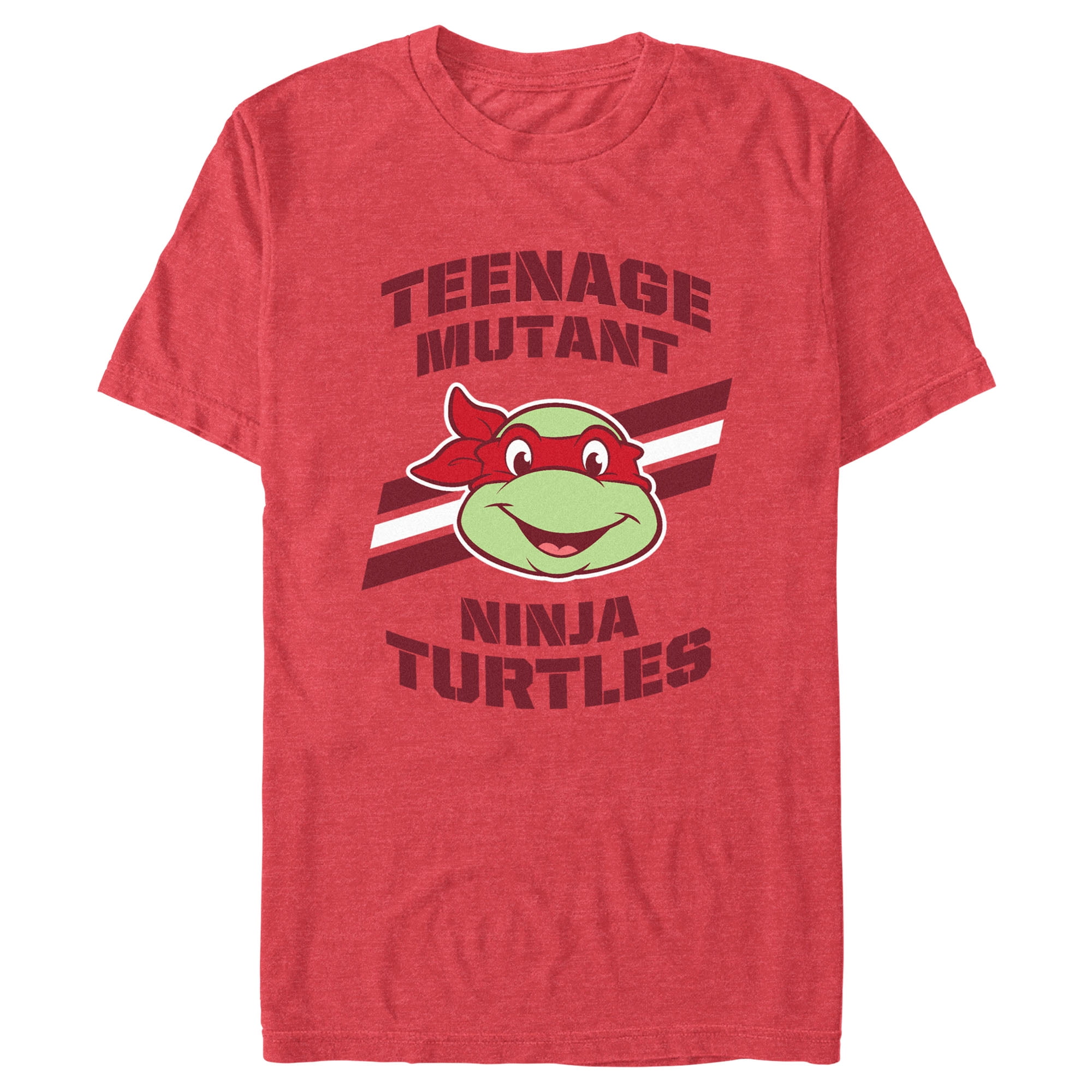 Men's Teenage Mutant Ninja Turtles Raphael Face Portrait Graphic Tee ...