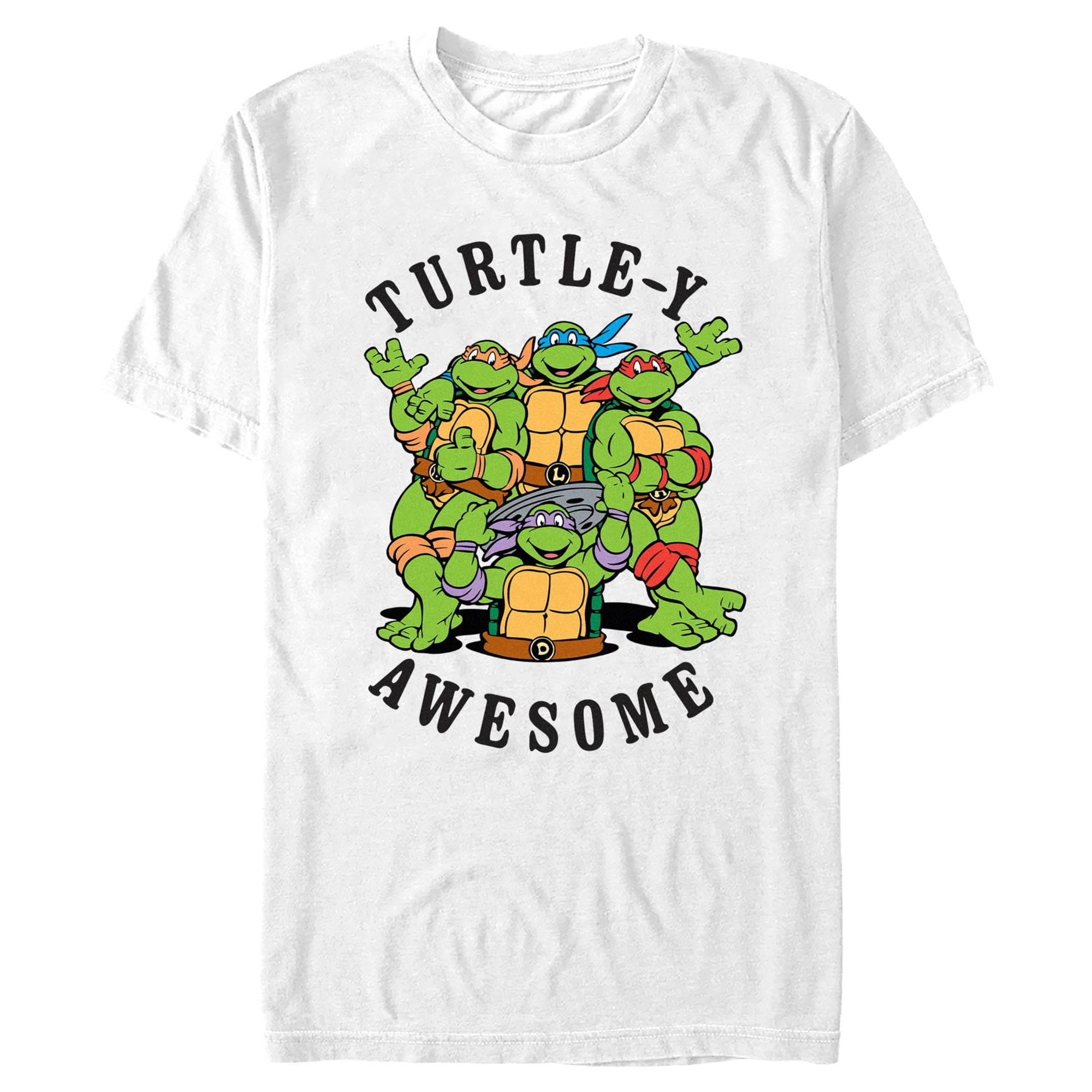 Men's Teenage Mutant Ninja Turtles Turtle-y Awesome Circle Graphic Tee ...