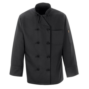 Red Kap Women's Ten Pearl Button Chef Coat - Walmart.com