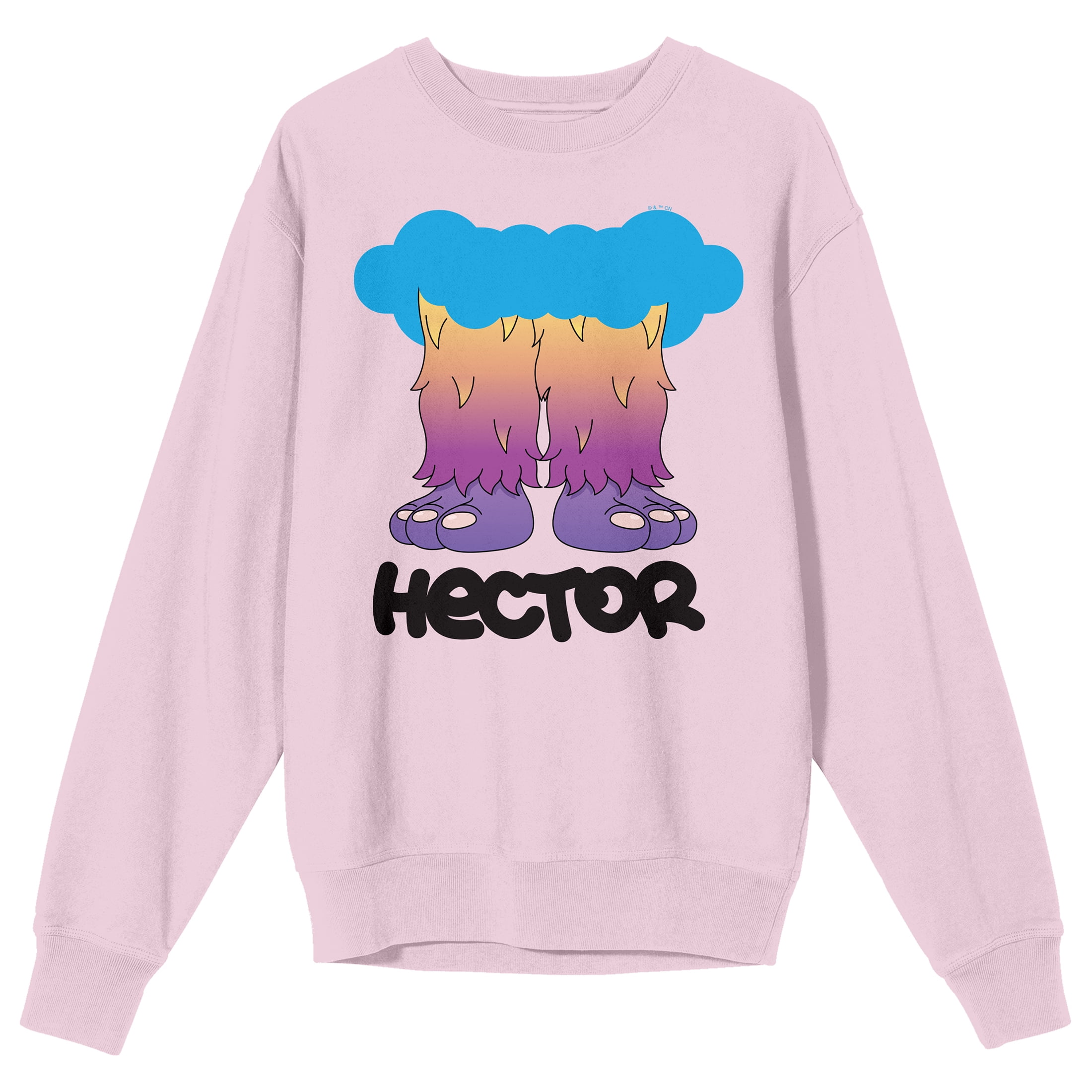 The Amazing World of Gumball Hector feet on cradle Pink Long Sleeve ...
