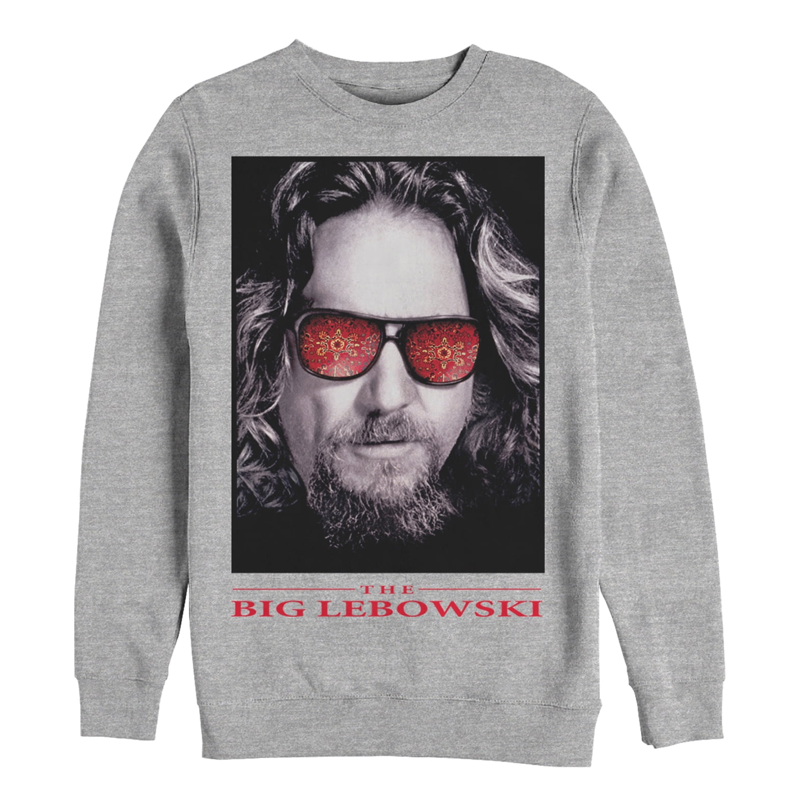 Men's The Big Lebowski The Dude Sunglasses Poster Sweatshirt Athletic ...