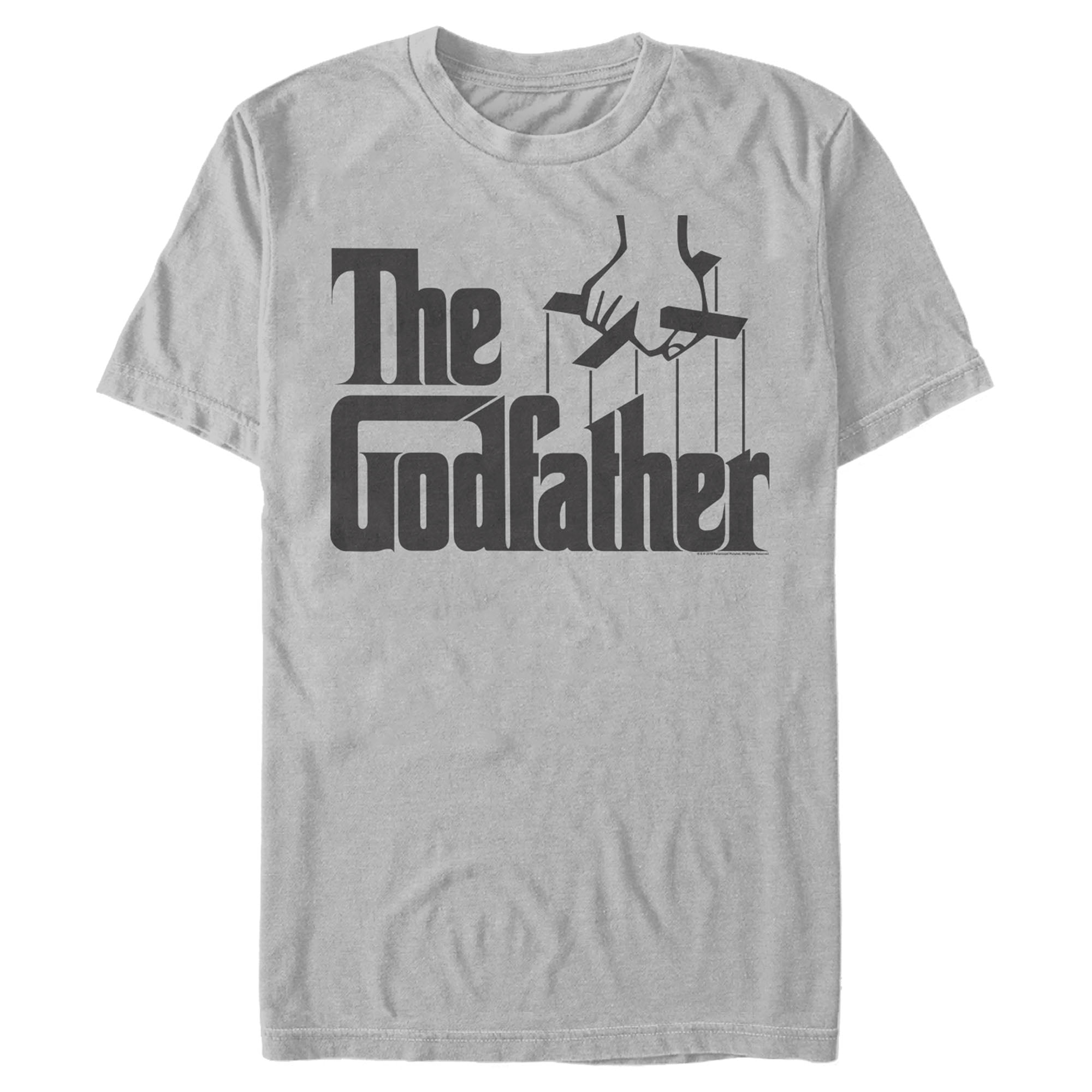Men's The Godfather Puppet Master Logo Graphic Tee Silver Medium ...