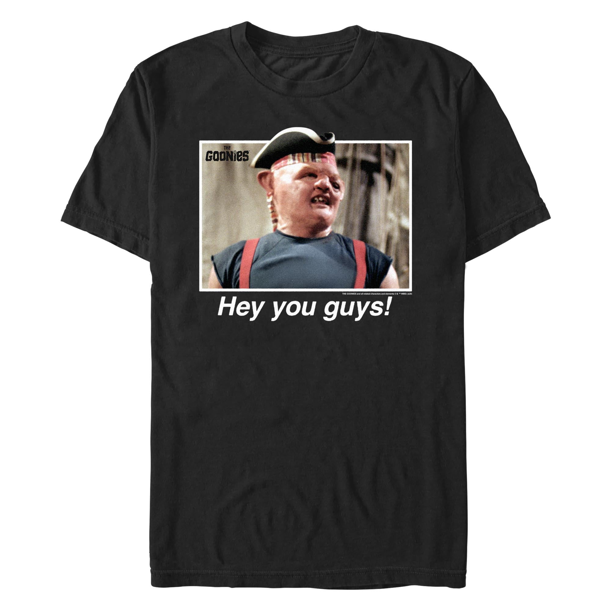 Men's The Goonies Sloth Hey You Guys Photo Graphic T-Shirt - Walmart.com
