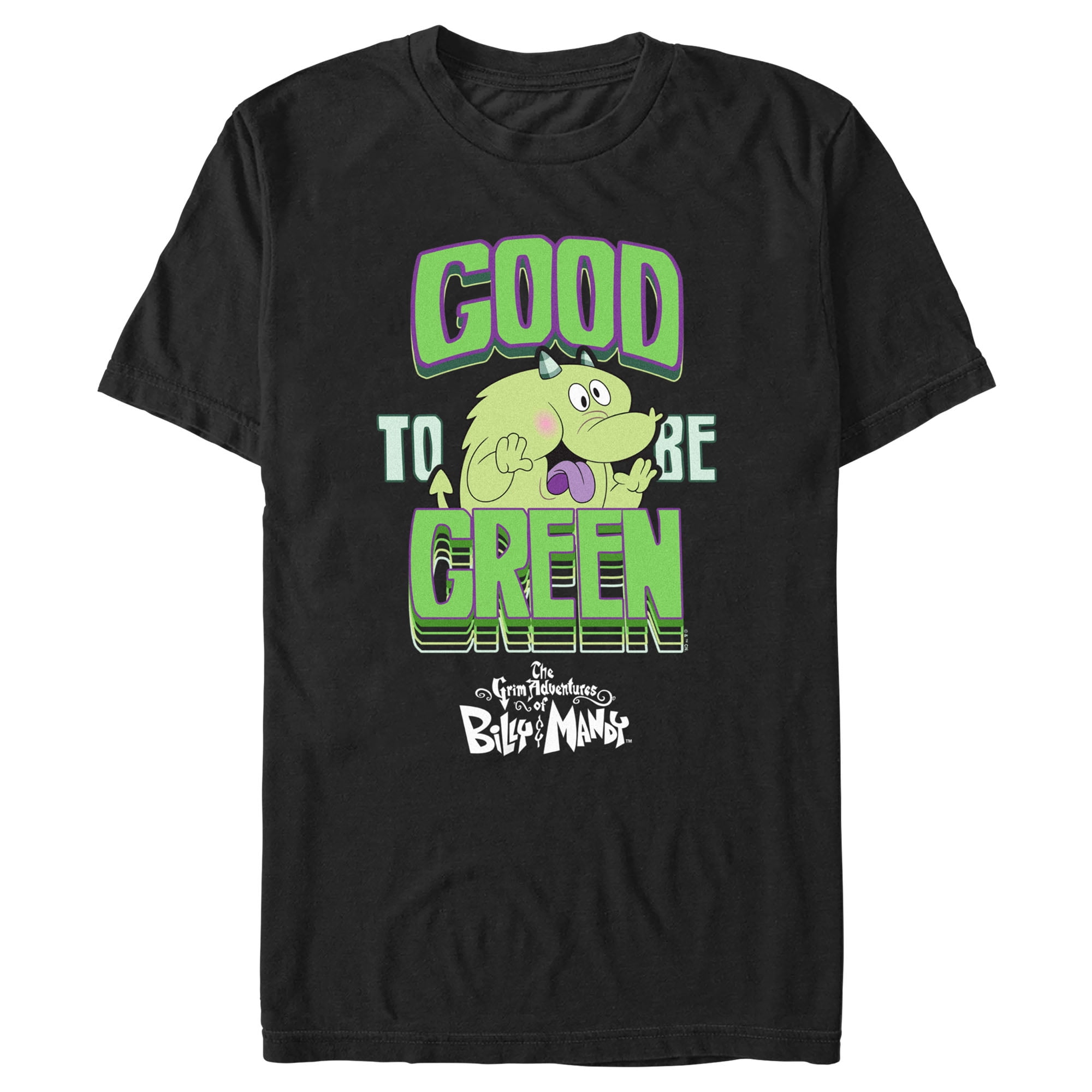 Men's The Grim Adventures of Billy & Mandy Good to Be Green Graphic Tee ...