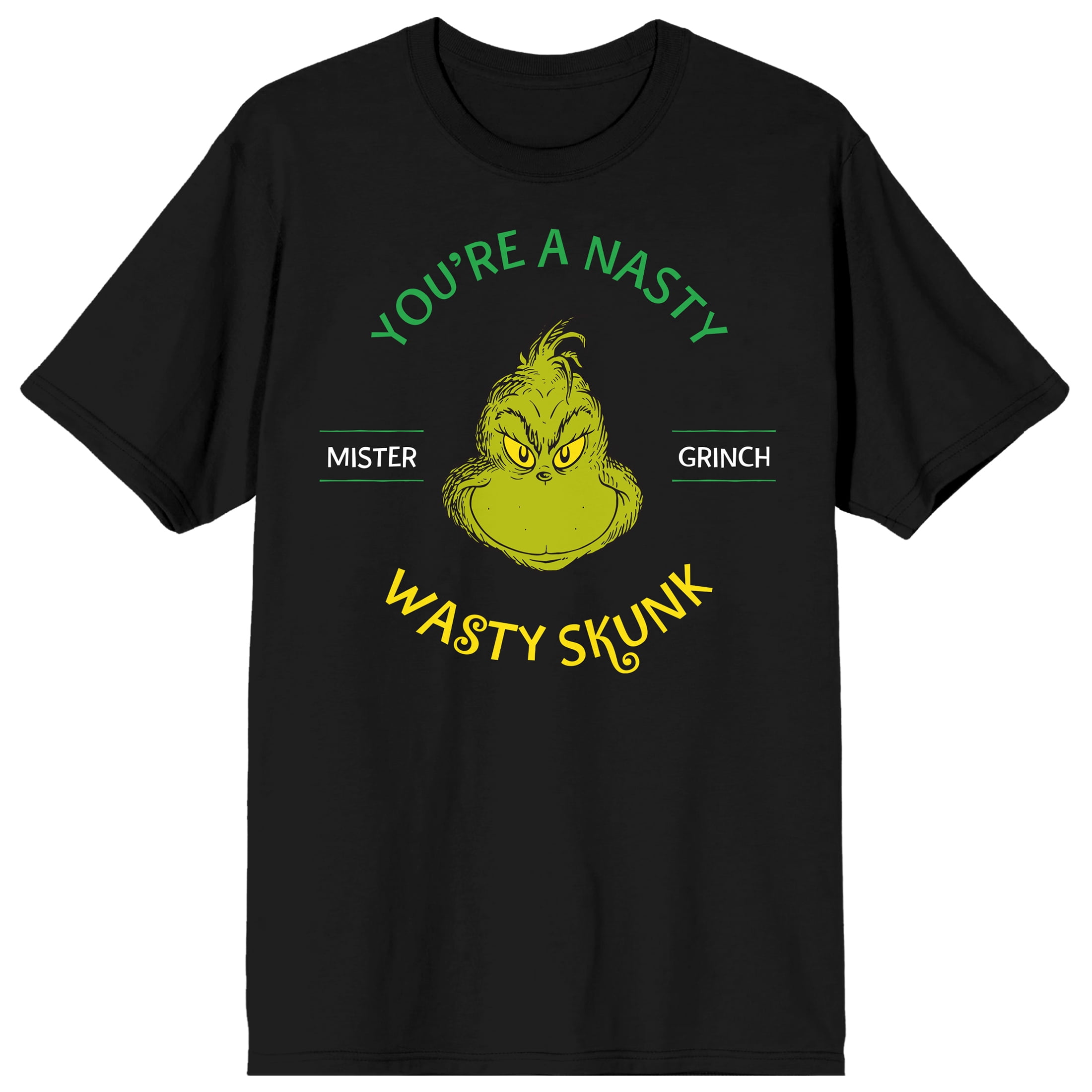 The Grinch You're a Nasty Wasty Skunk Mister Grinch Grinch's Smiling ...